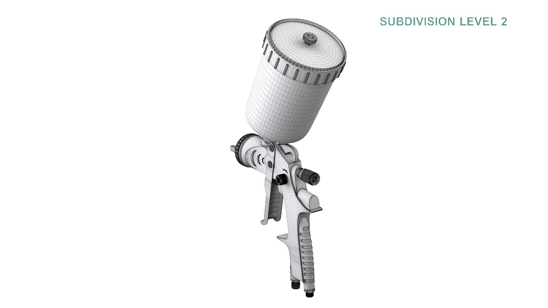 Paint Gun 3D model - TurboSquid 1767371