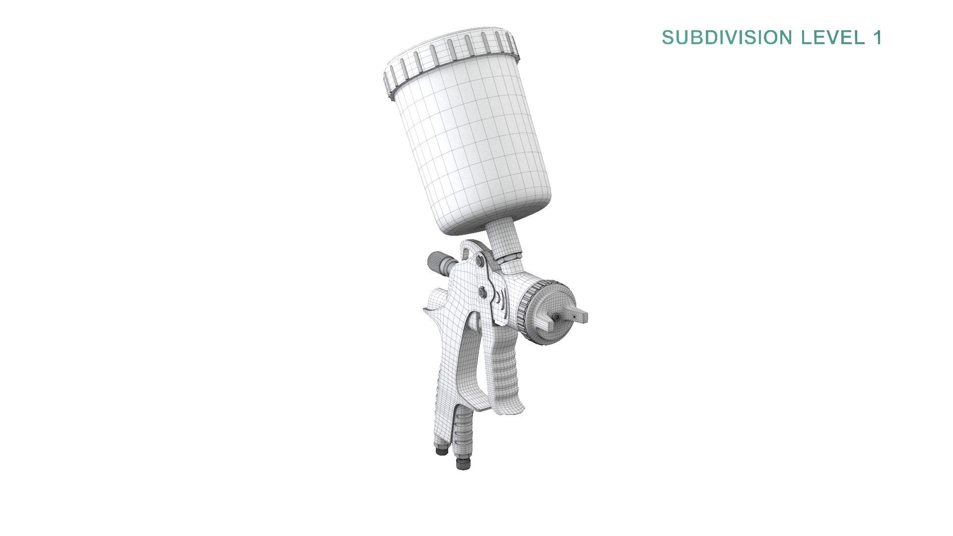 Paint Gun 3D model - TurboSquid 1767371