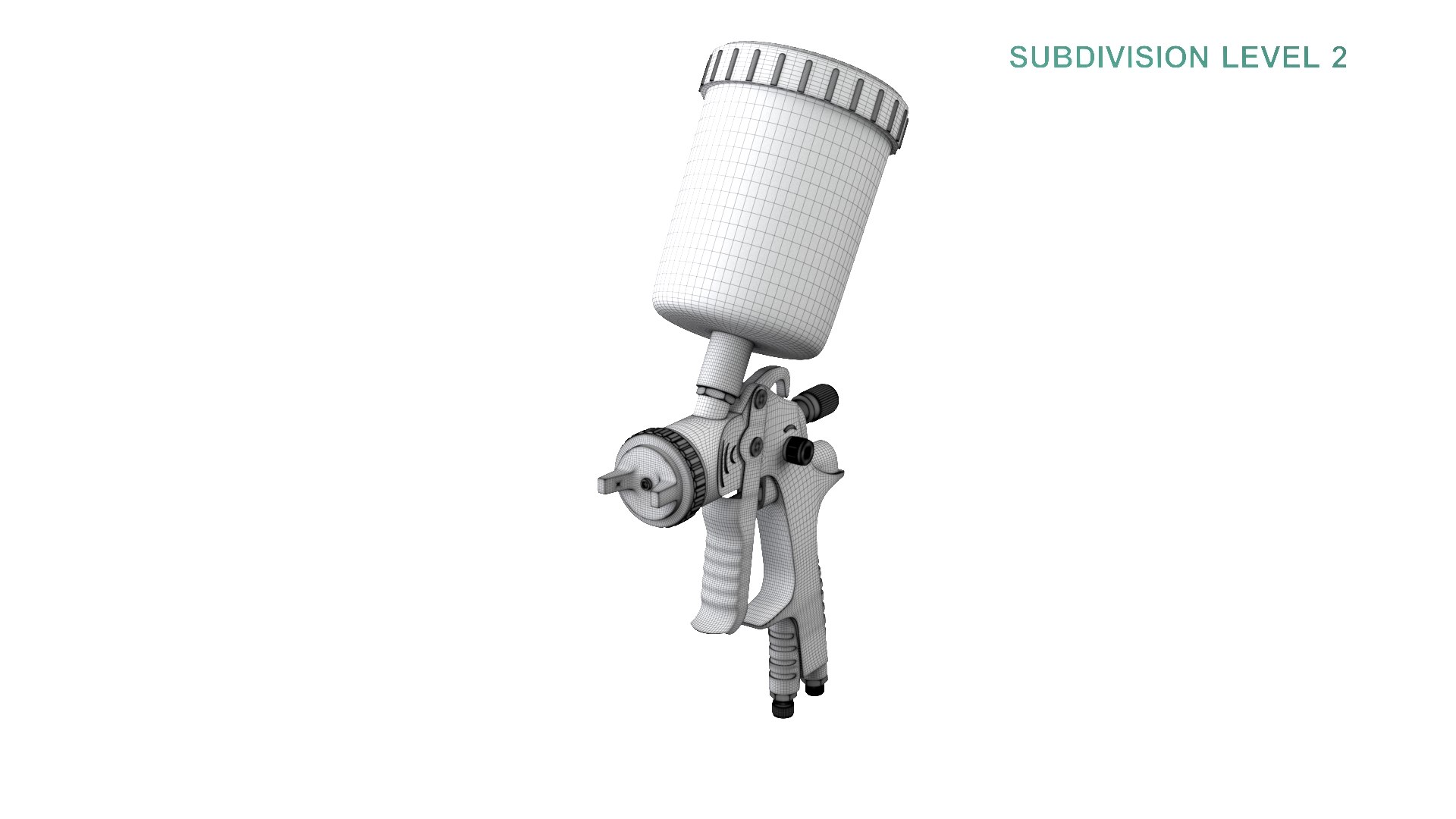 Paint Gun 3D model - TurboSquid 1767371