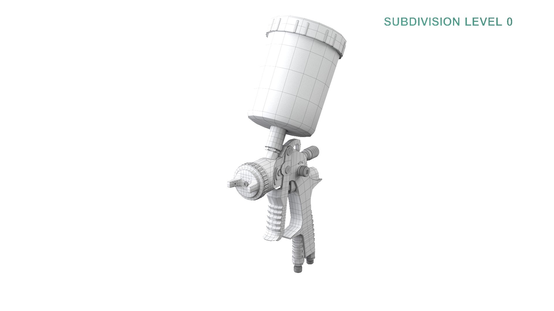 Paint Gun 3D model - TurboSquid 1767371
