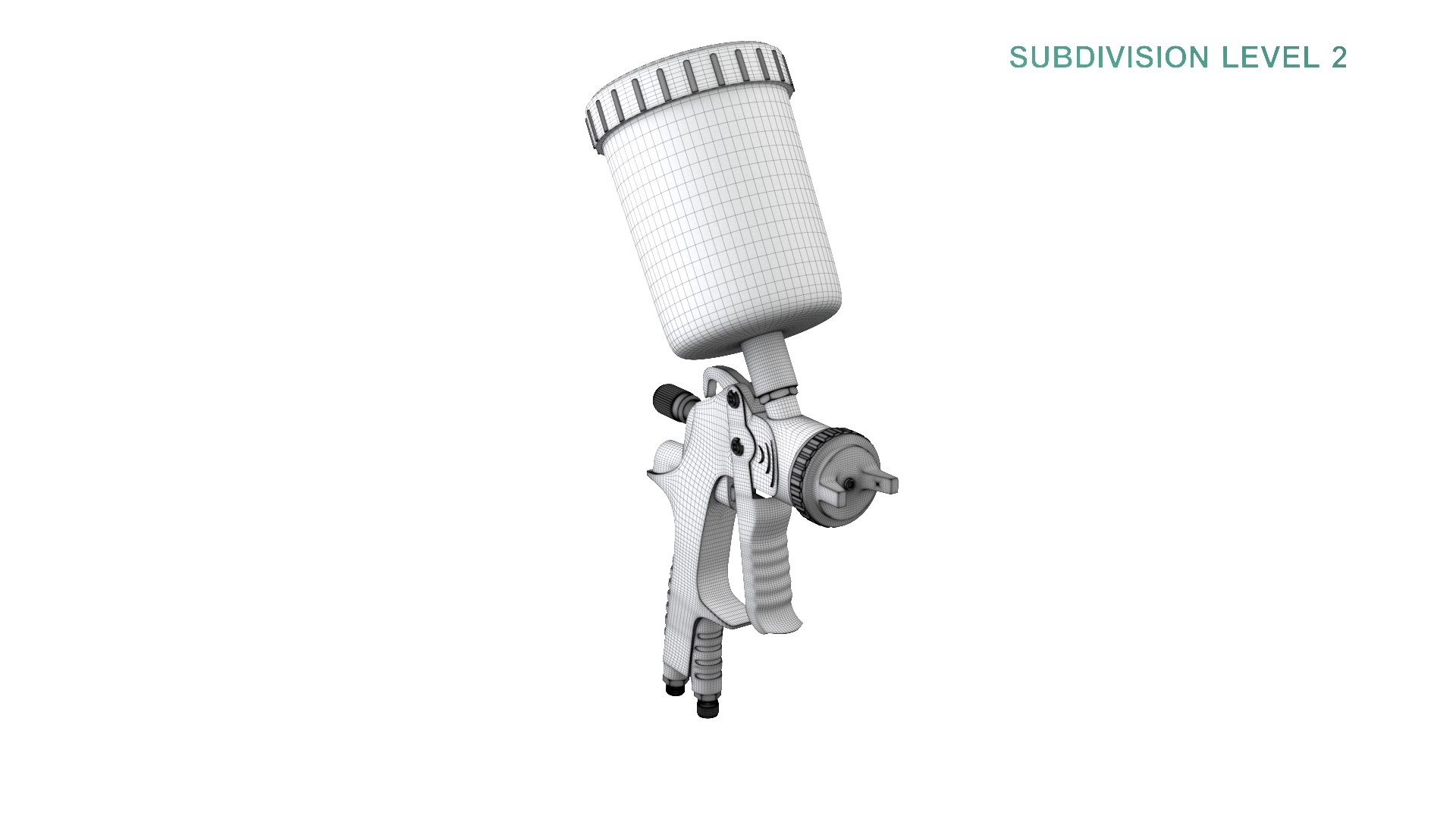 Paint Gun 3D model - TurboSquid 1767371