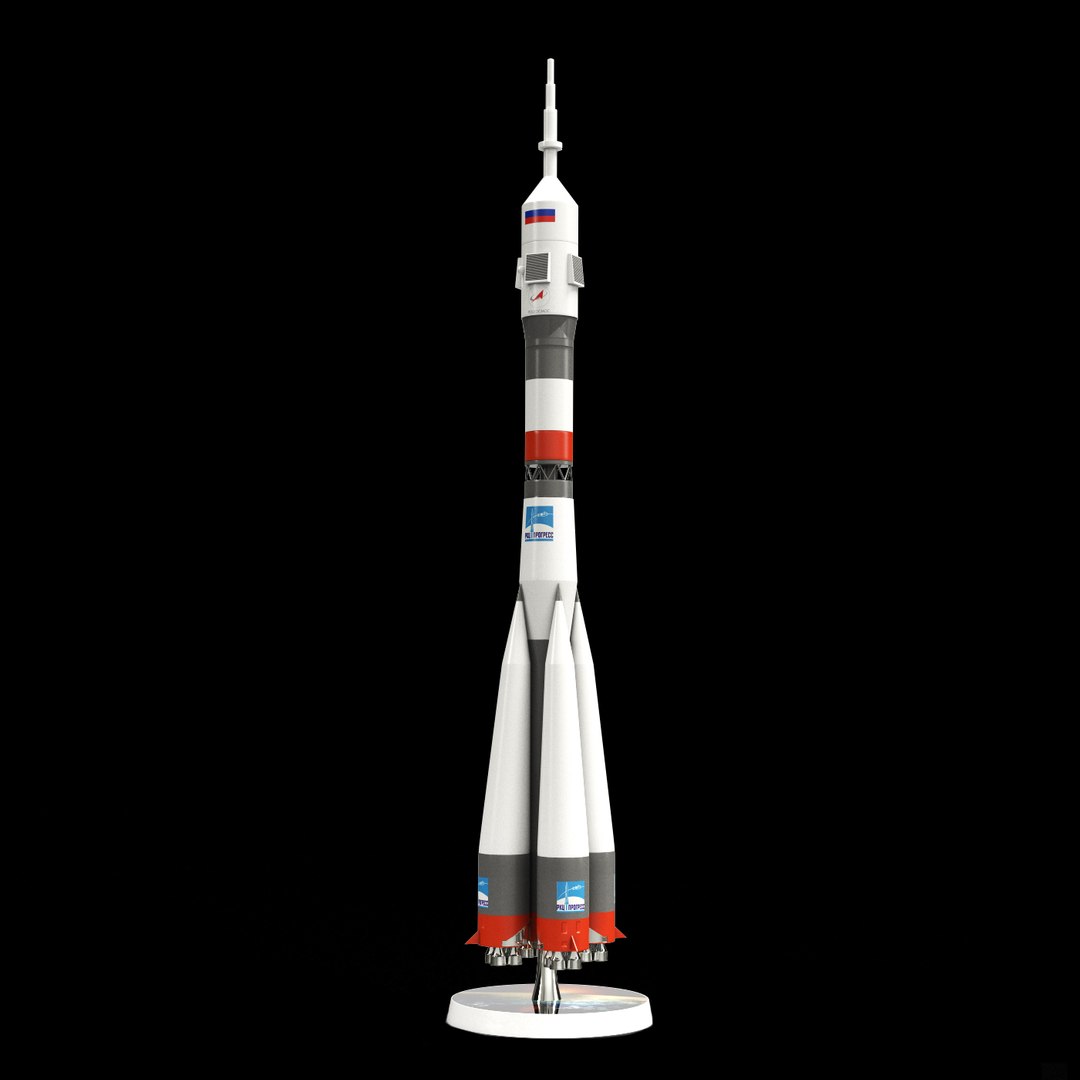 3D Soyuz Rocket Model - TurboSquid 1405273