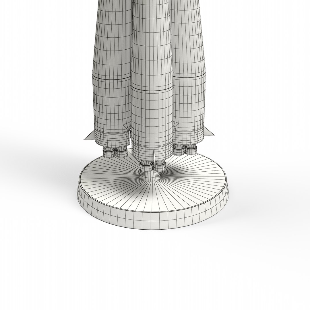 3D Soyuz Rocket Model - TurboSquid 1405273