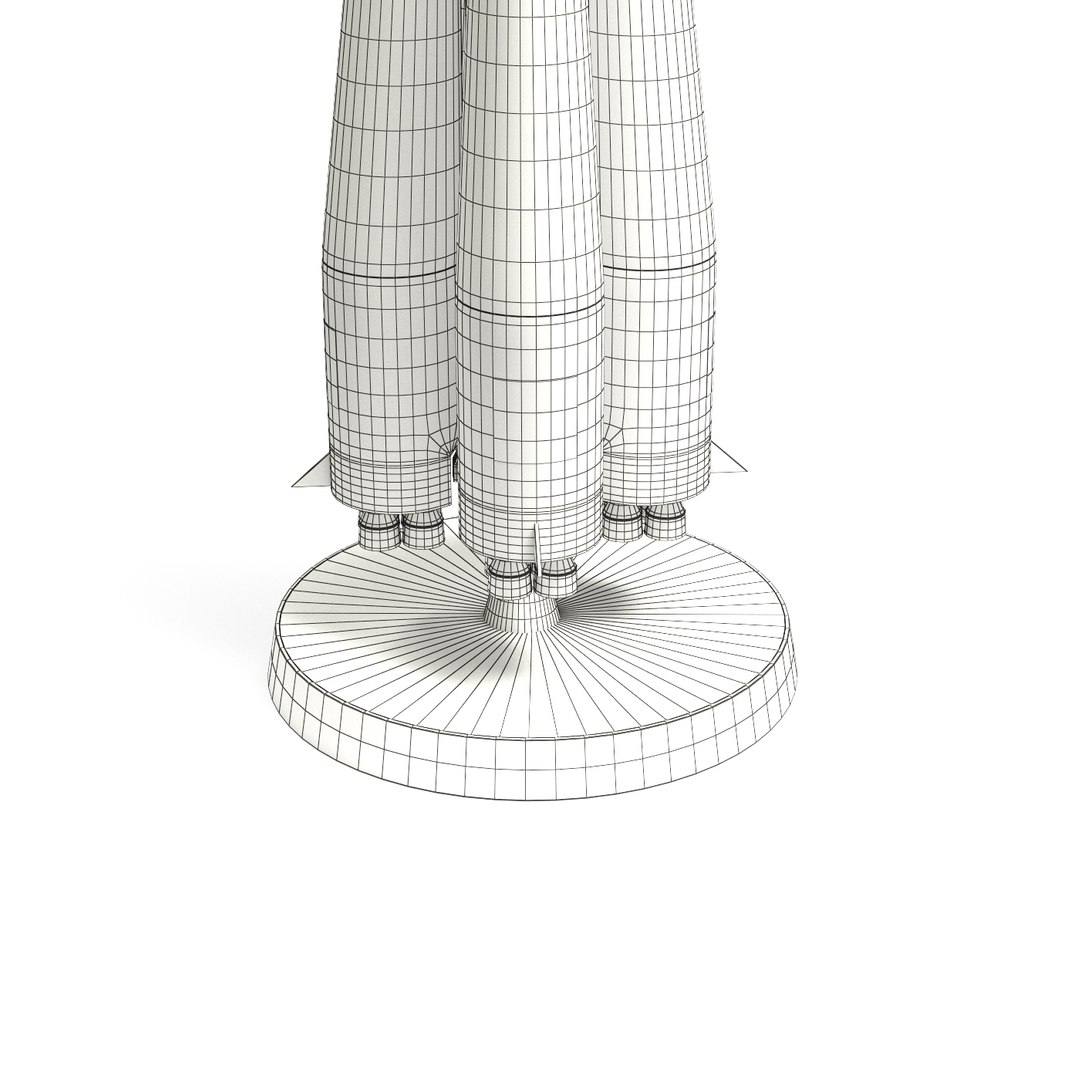 3D Soyuz Rocket Model - TurboSquid 1405273