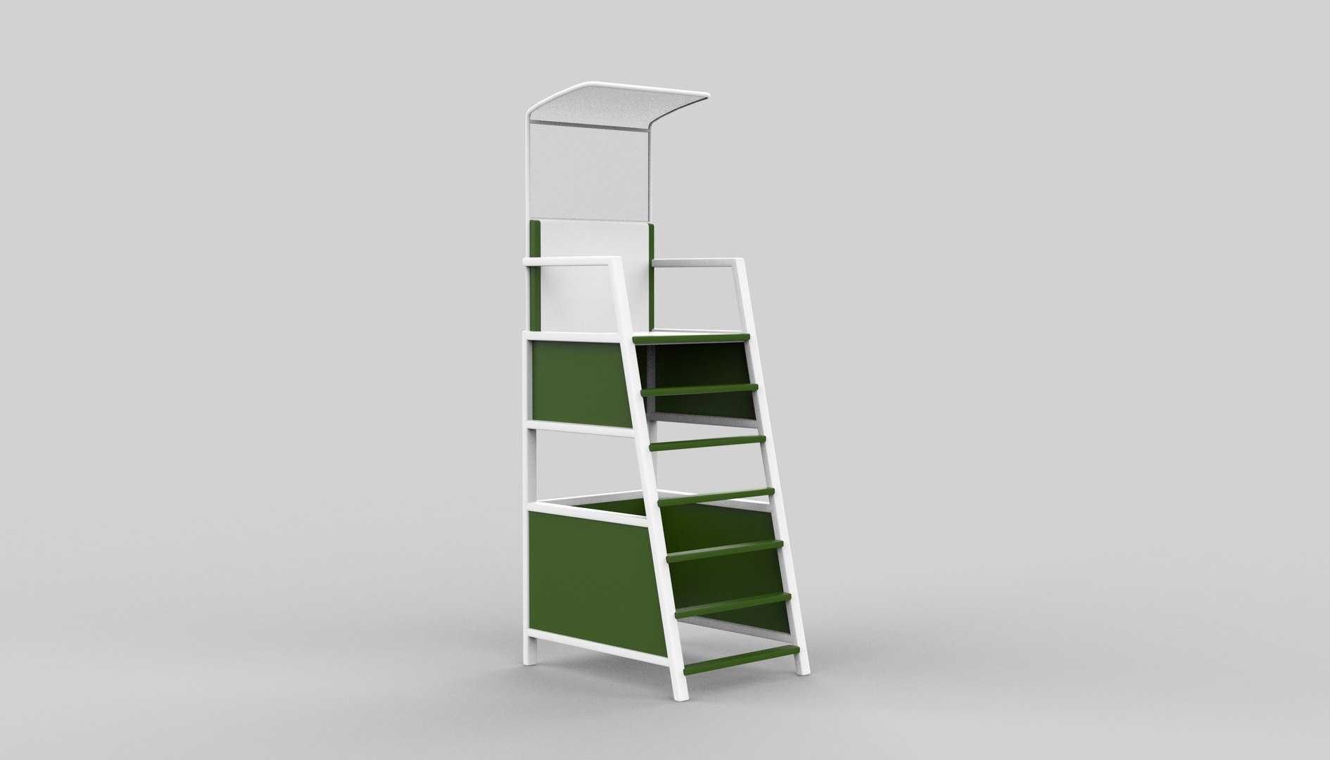 3D Referee Stand 3D Model - TurboSquid 2418613