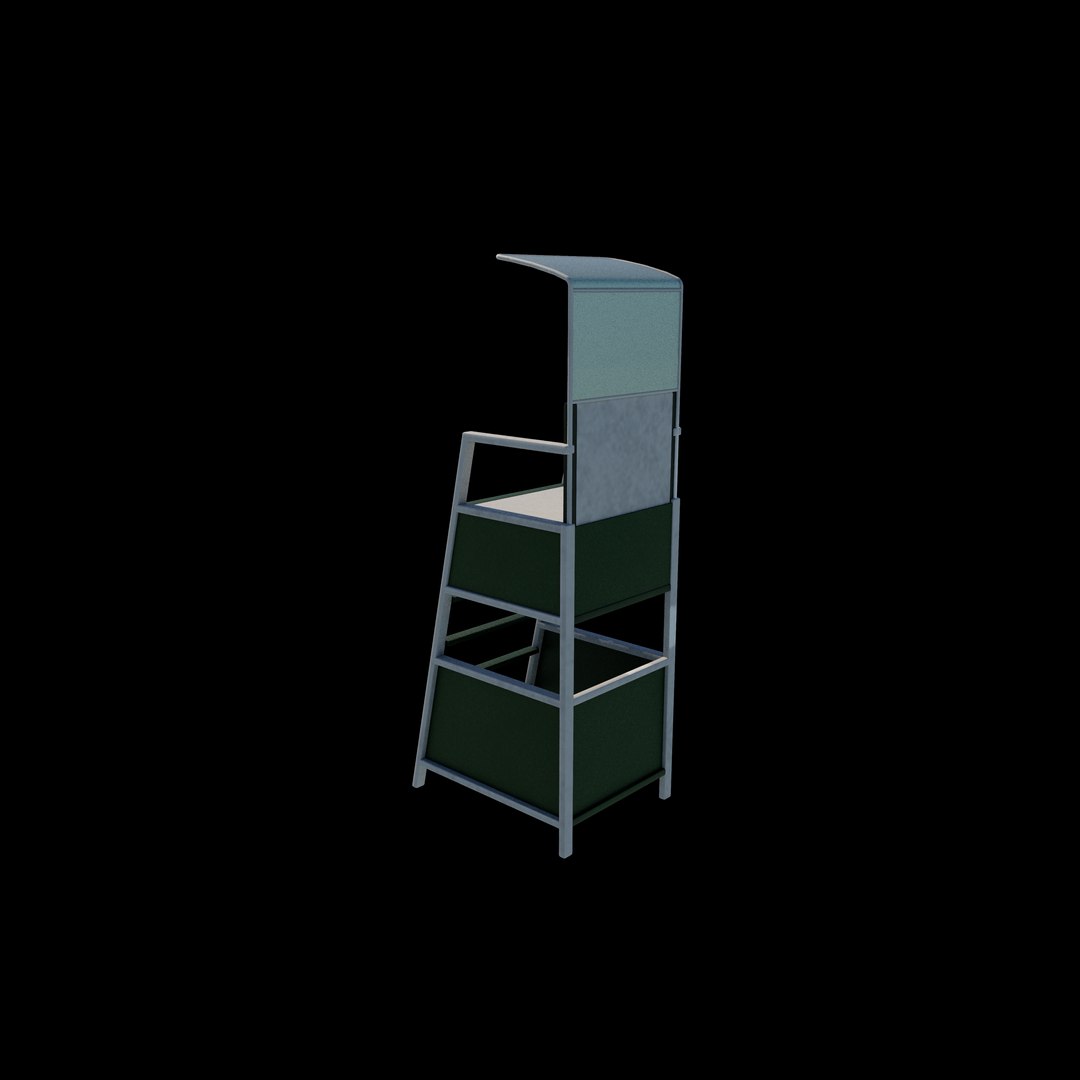 3D Referee Stand 3D Model - TurboSquid 2418613