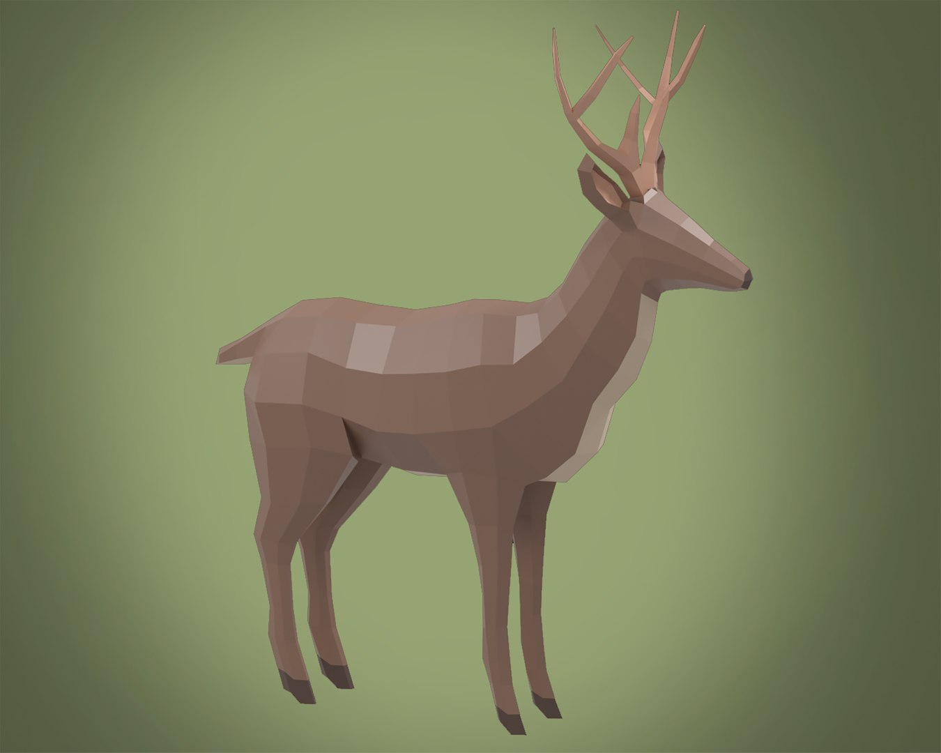 3D Stylized Lowpoly DEER - TurboSquid 2121951