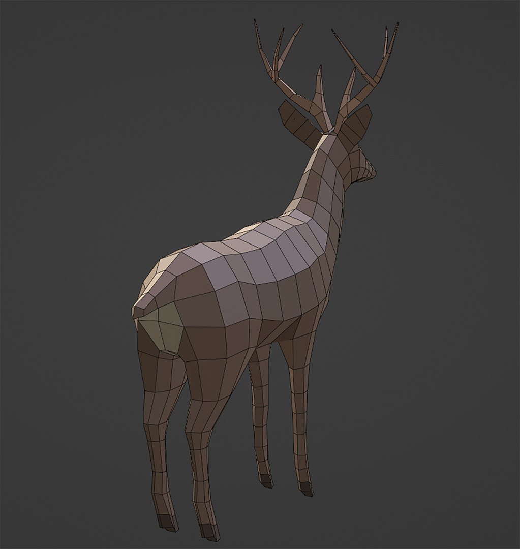 3D Stylized Lowpoly DEER - TurboSquid 2121951