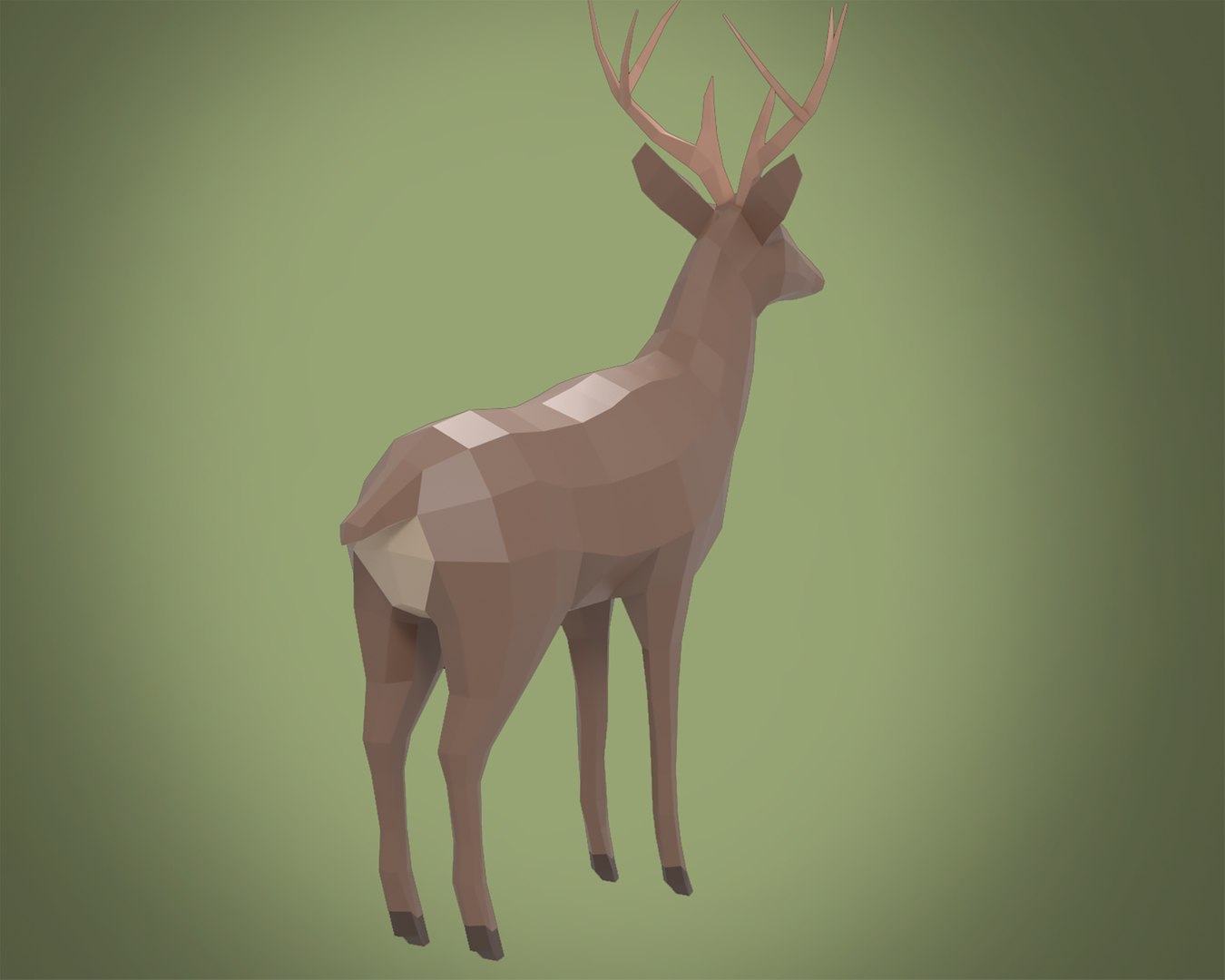 3D Stylized Lowpoly DEER - TurboSquid 2121951
