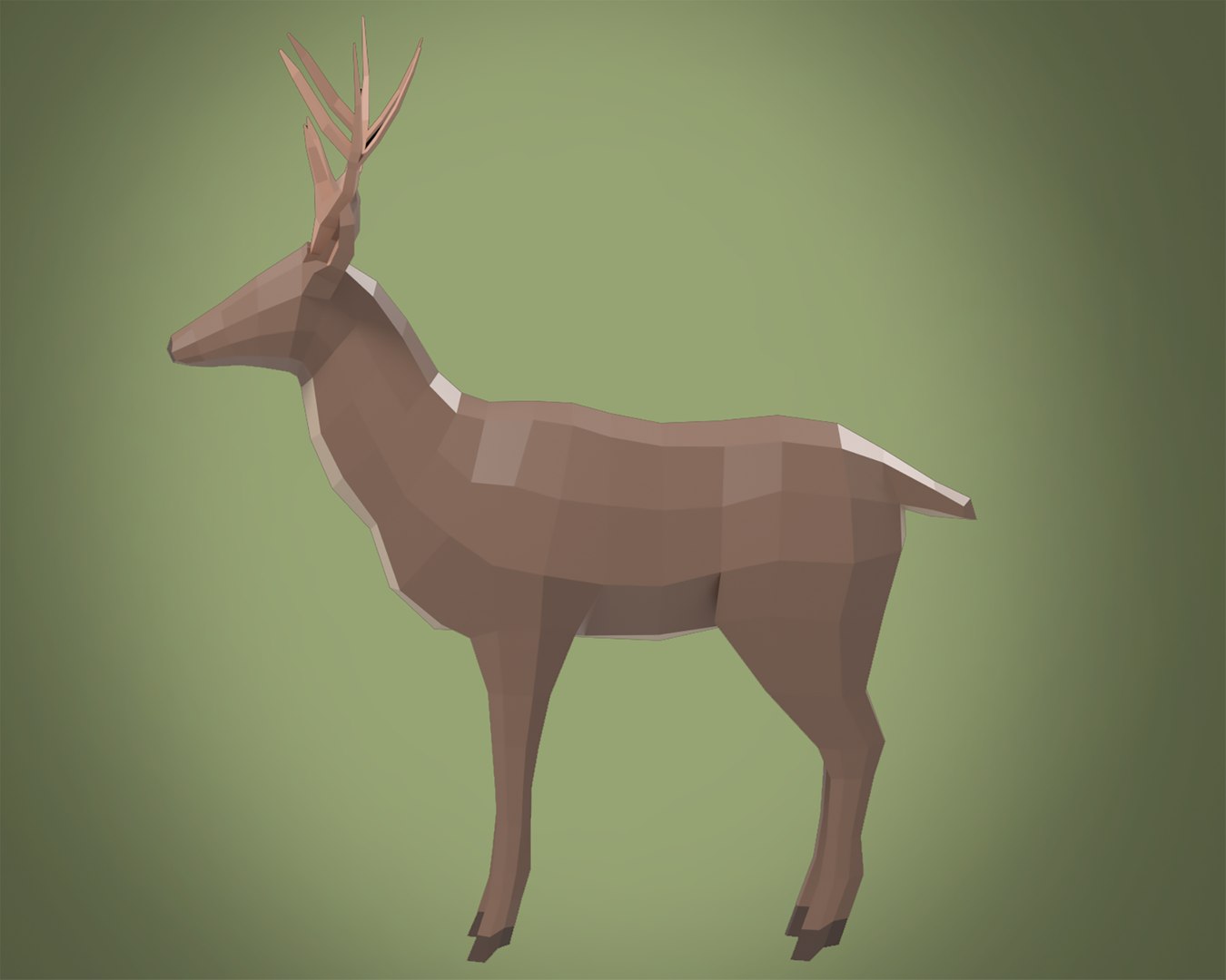 3D Stylized Lowpoly DEER - TurboSquid 2121951