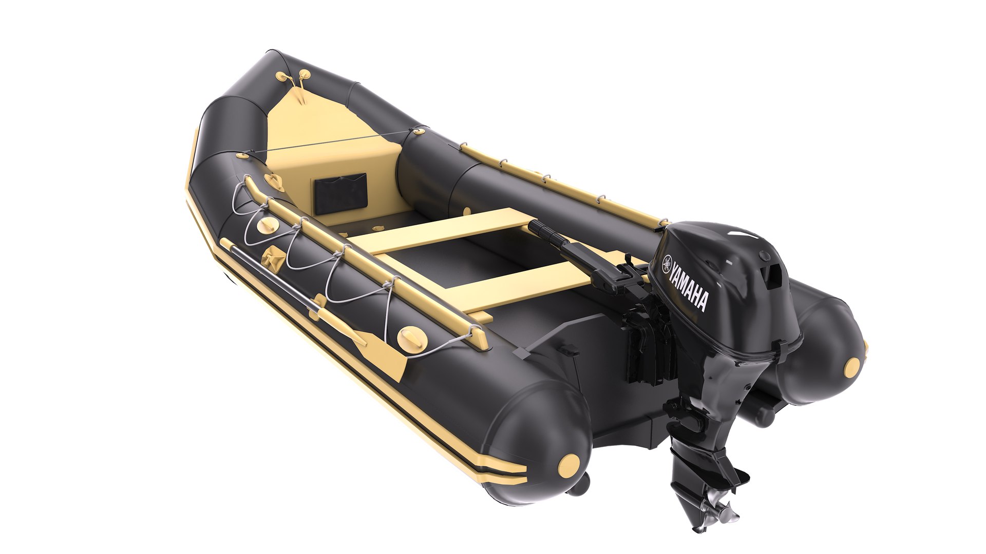 Rigid-hulled Inflatable Boat 3D Model - TurboSquid 1925543
