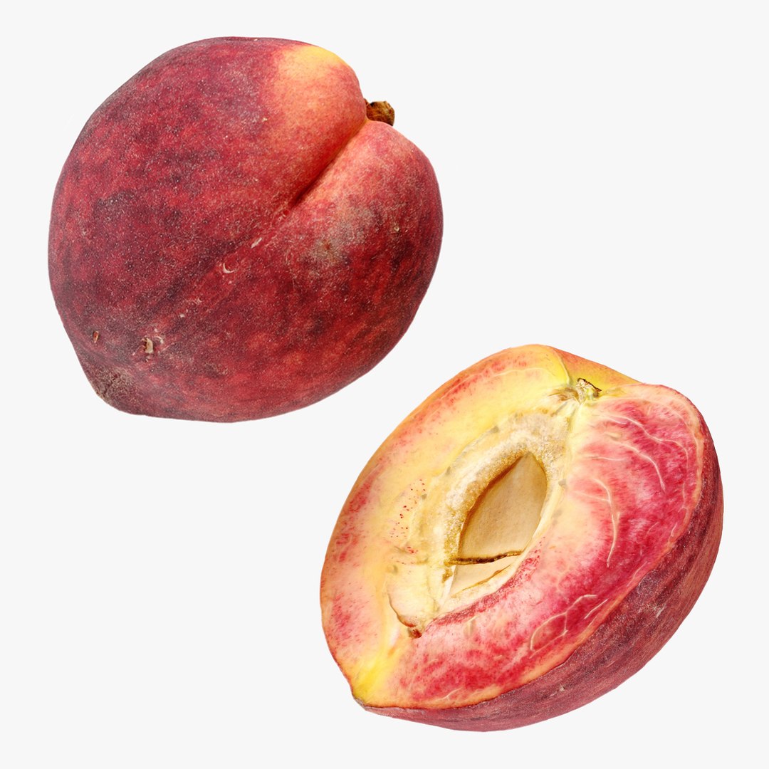 Peach Model - TurboSquid 2098239