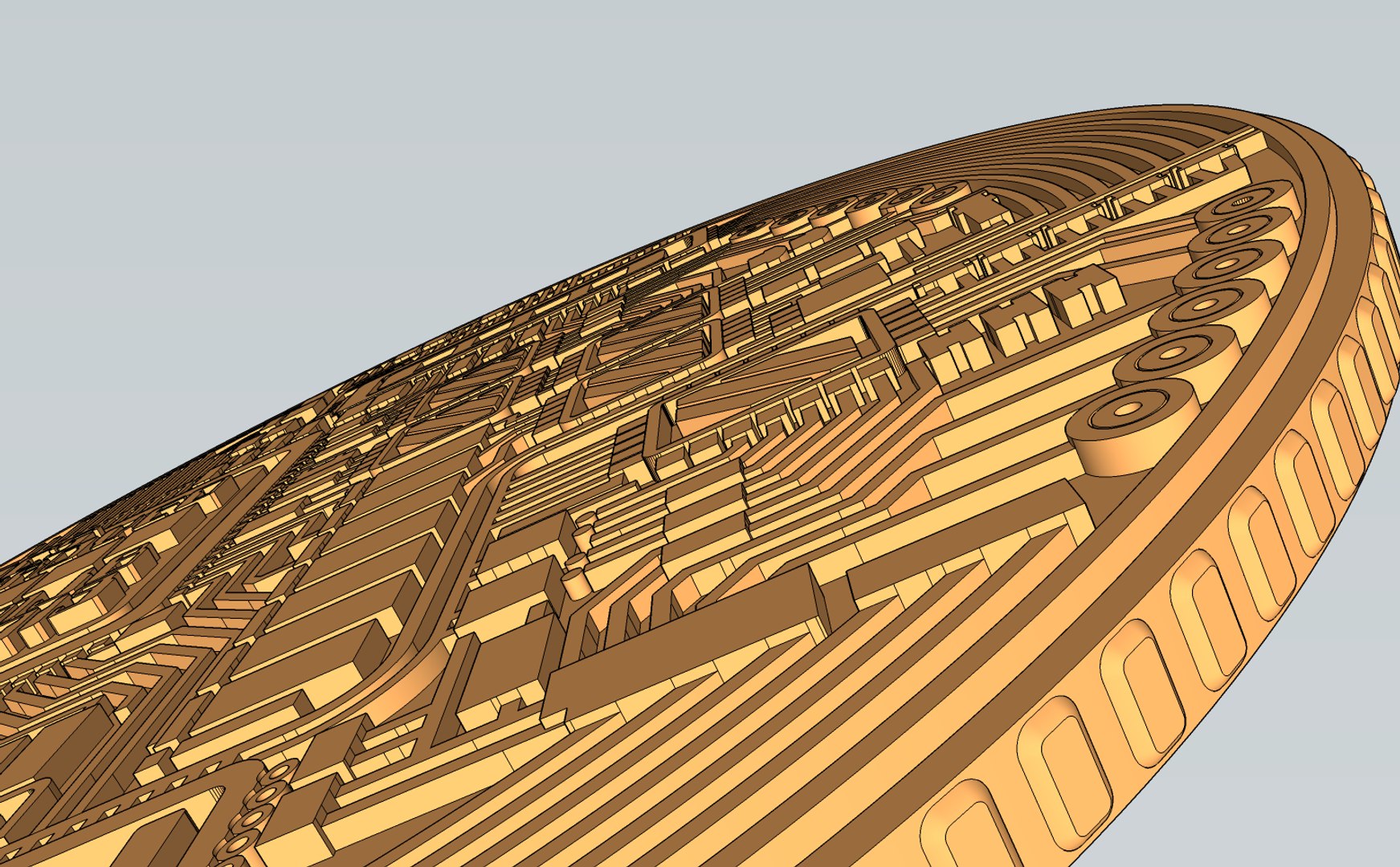3D Bitcoin Coin Model - TurboSquid 1370149