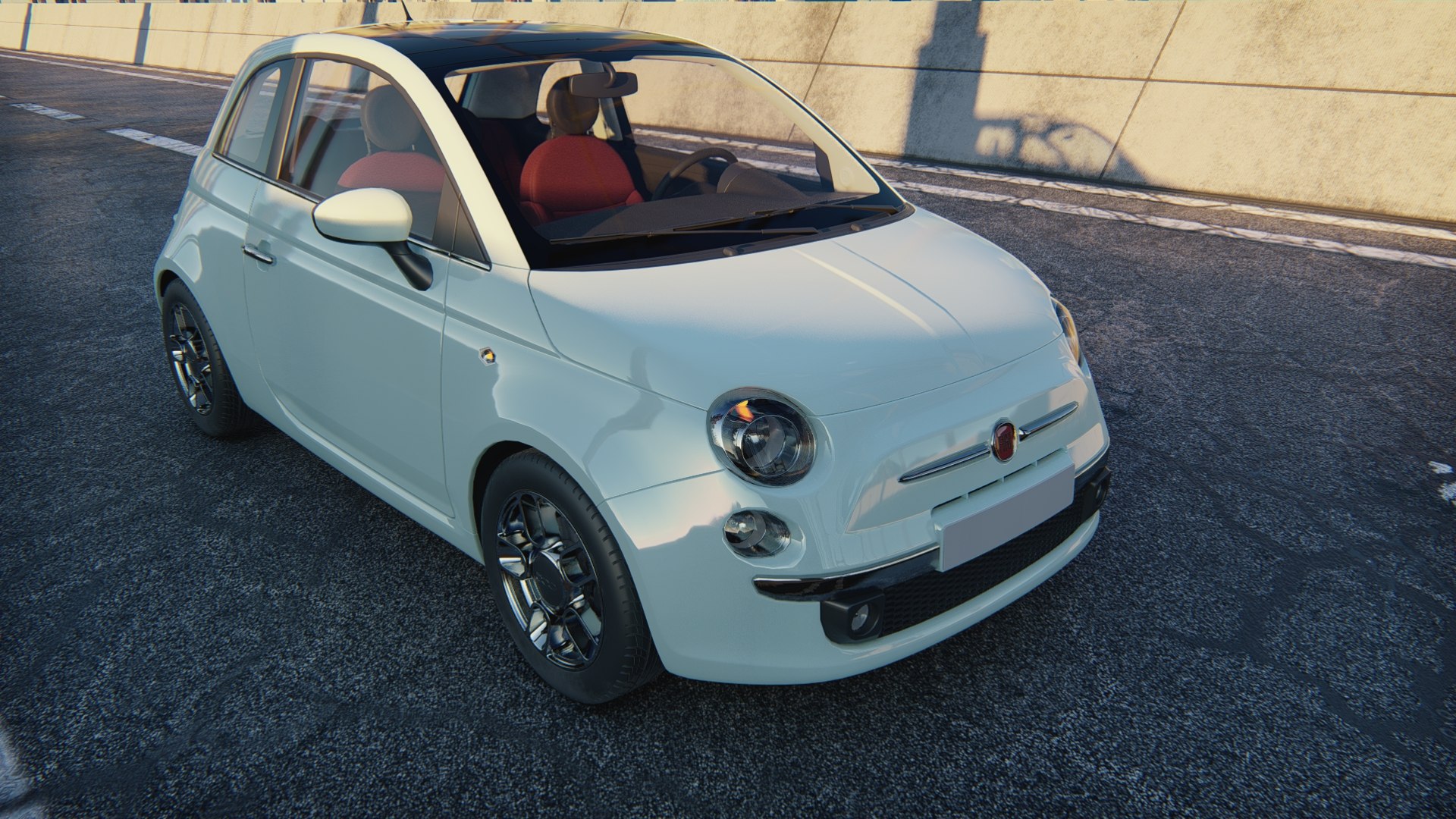 Fiat 500 3D Model - TurboSquid 2203950
