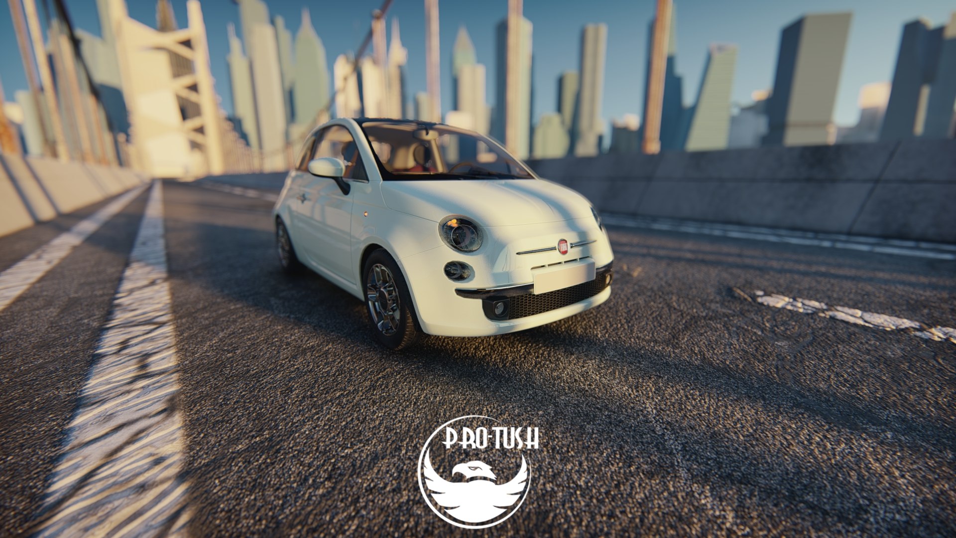Fiat 500 3D Model - TurboSquid 2203950