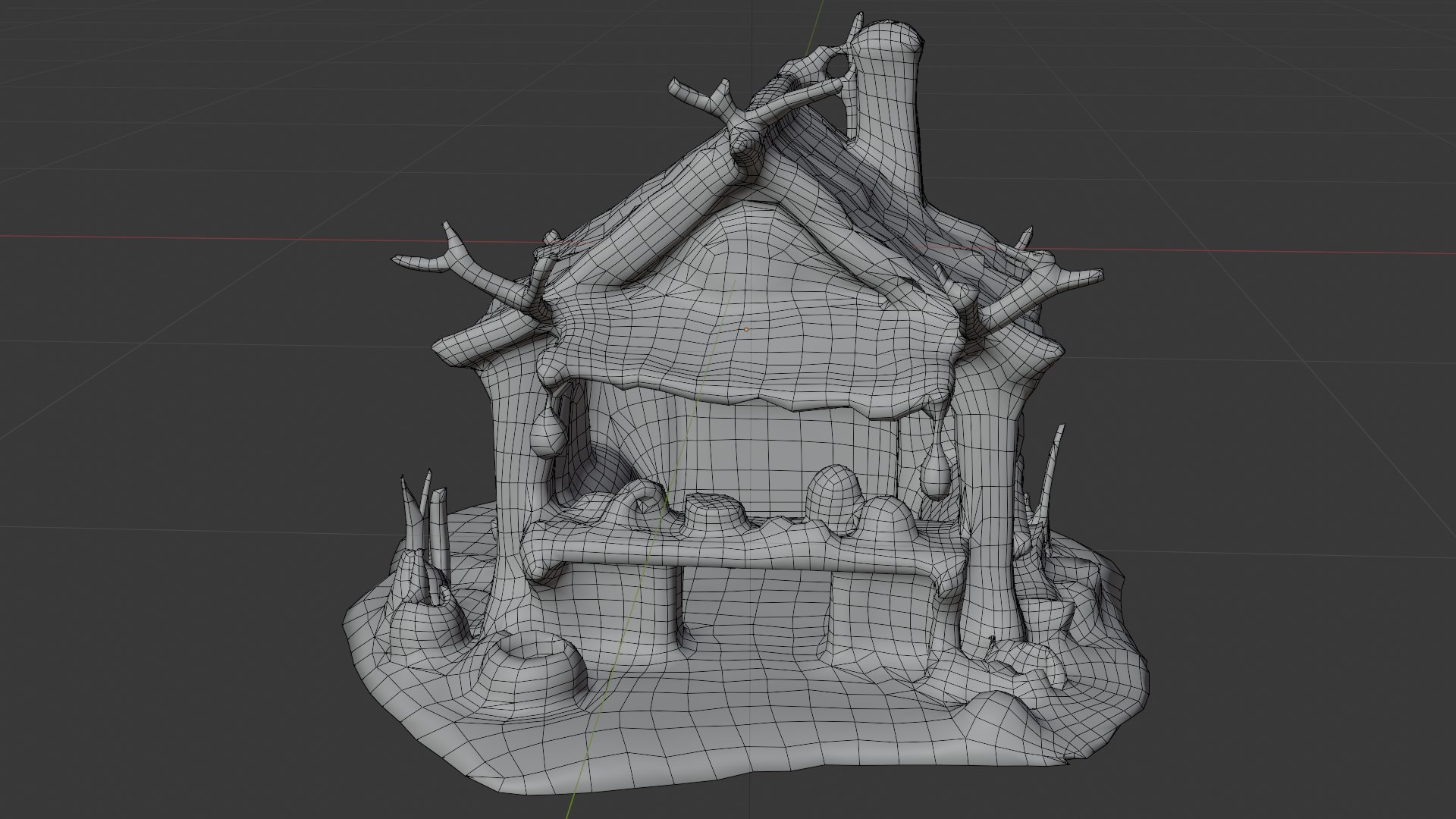 3D Medieval Merchant Stand Fantasy Weapon And Armor Stall FBX OBJ ...