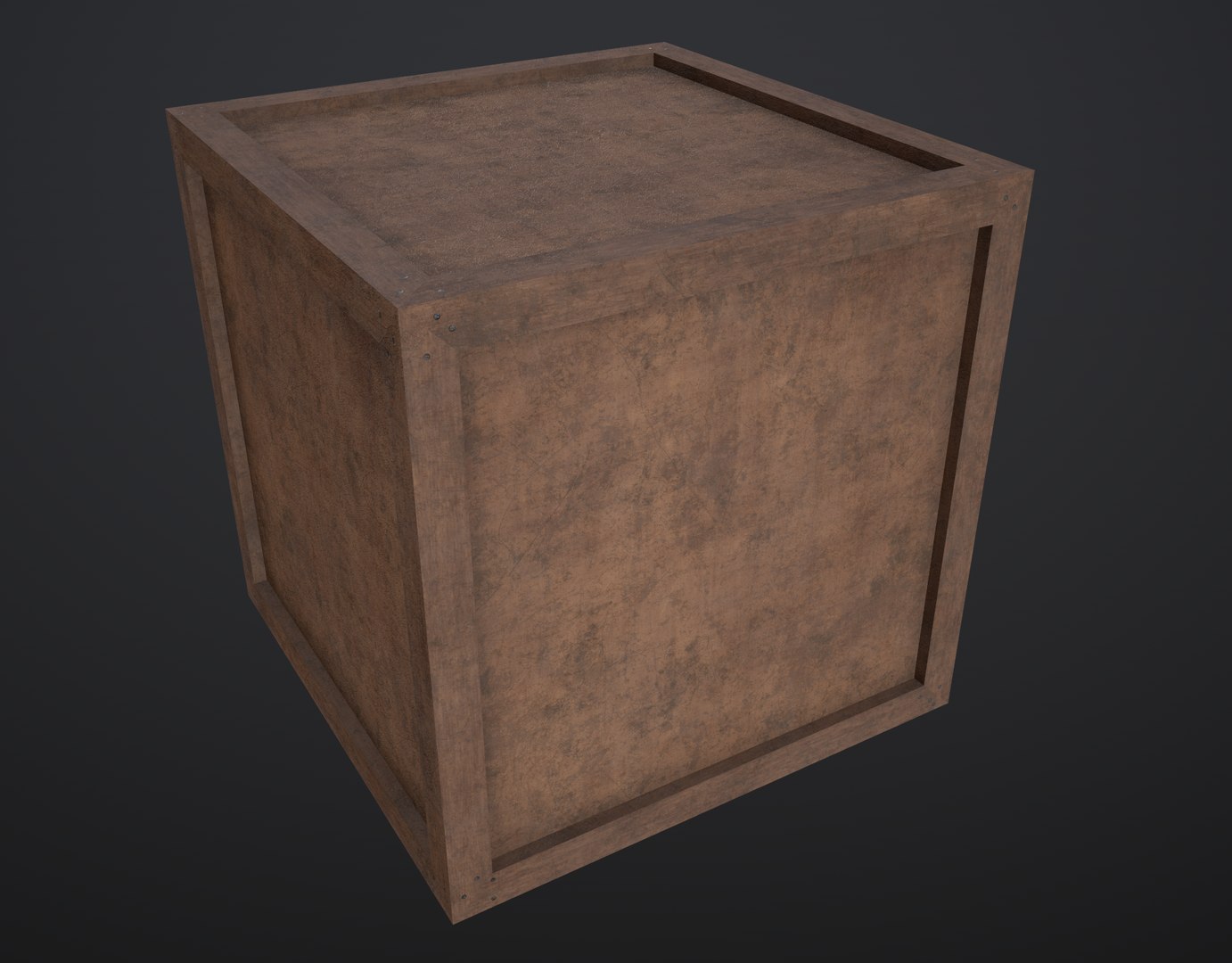 3D Wooden Cargo Box - TurboSquid 1871995