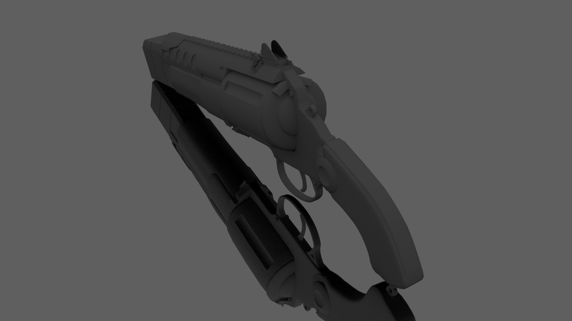 Fallout Pistol 3D Model - TurboSquid 1537369