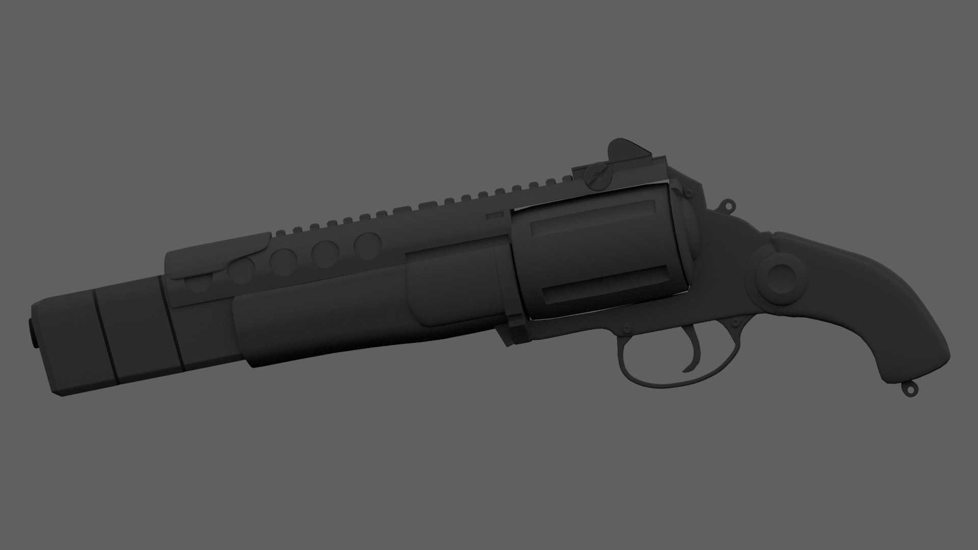 Fallout Pistol 3D Model - TurboSquid 1537369