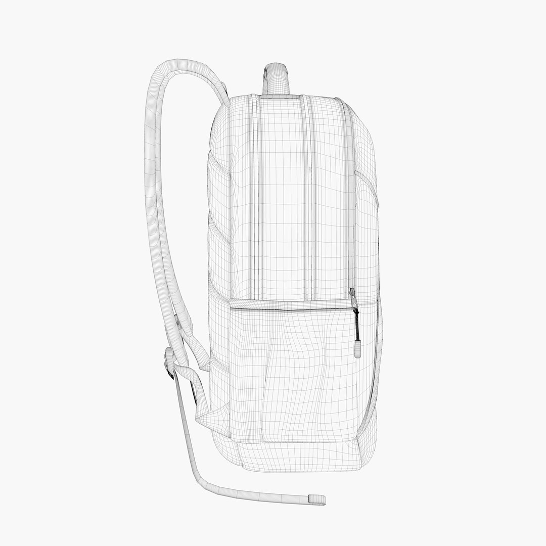 Green Colour Backpack Model - TurboSquid 1989807