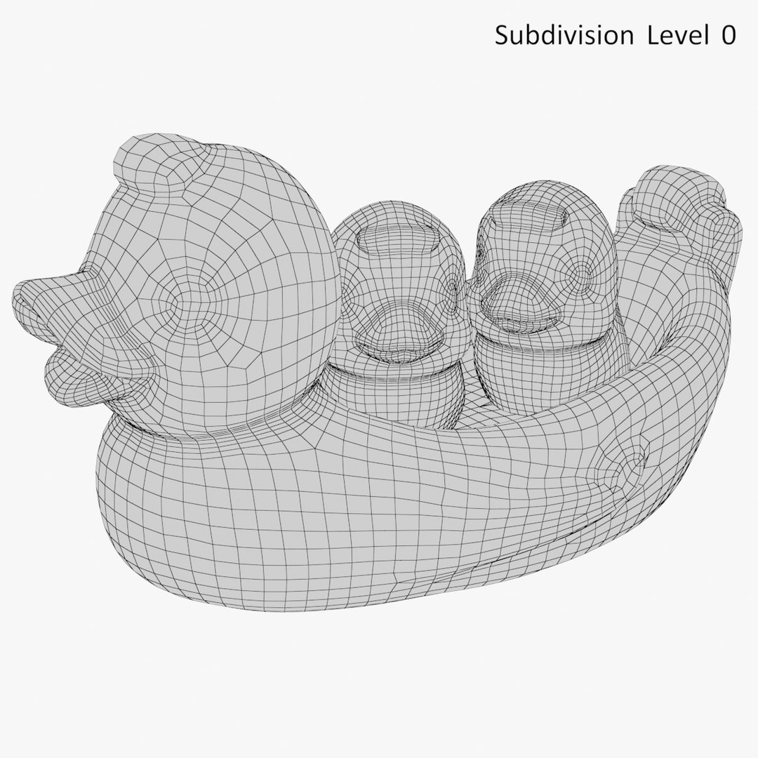 Realistic Rubber Duck 11 3D Model - TurboSquid 1231056