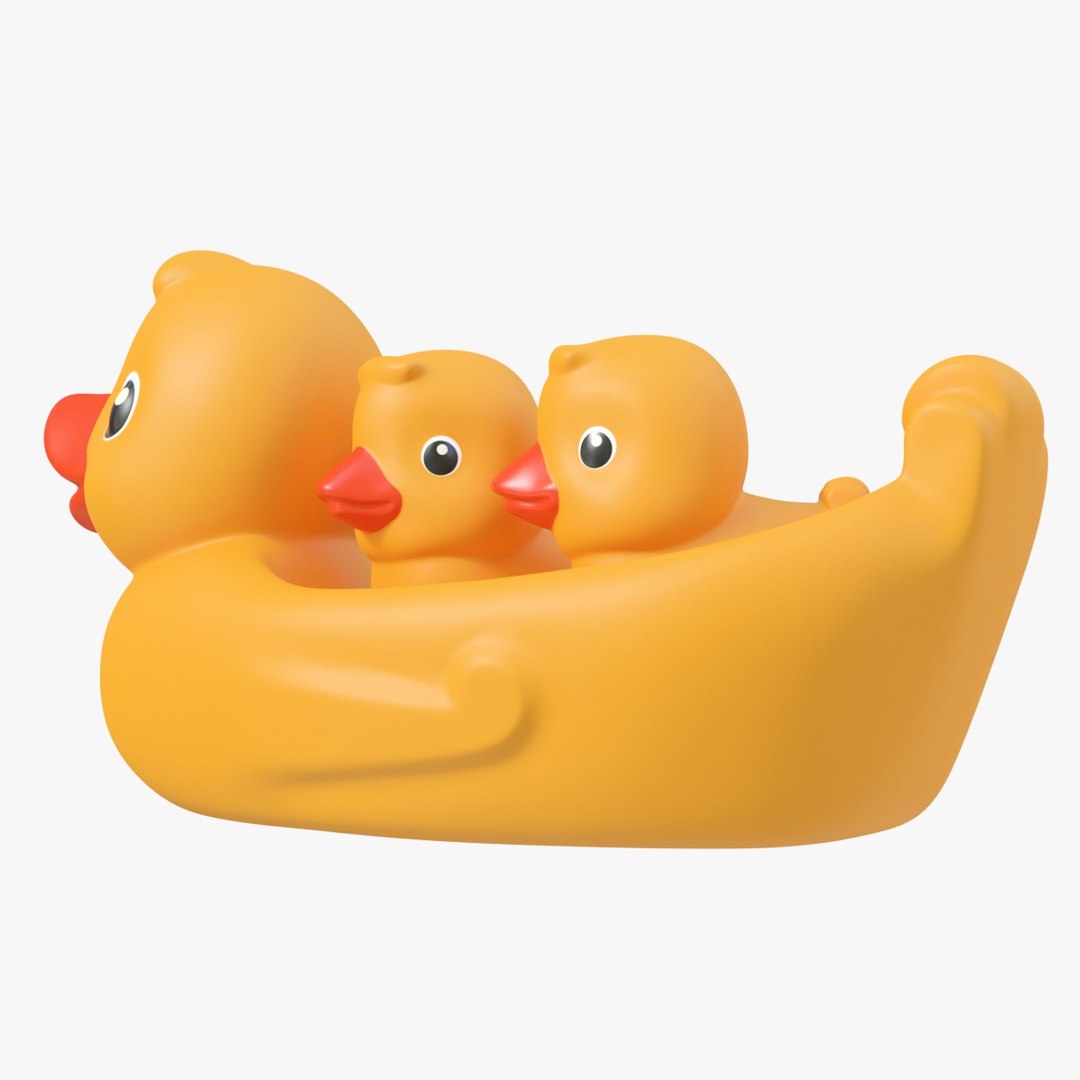 Realistic Rubber Duck 11 3D Model - TurboSquid 1231056