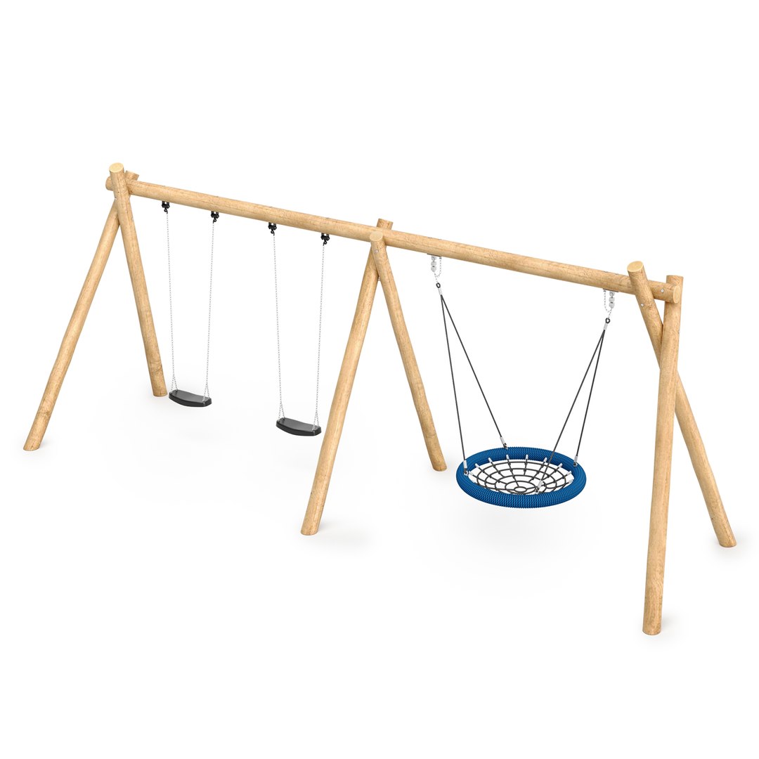 Double Swing Model - TurboSquid 1513927
