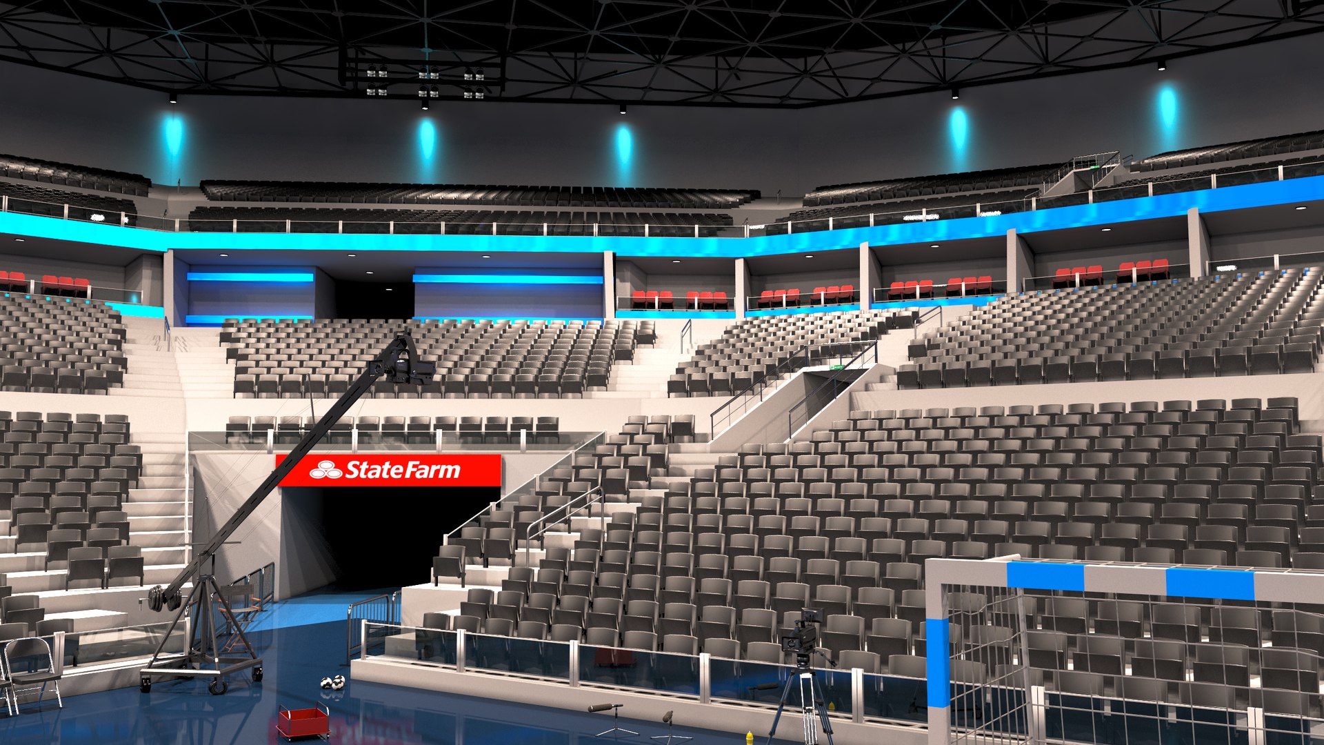 Handball arena ball 3D model - TurboSquid 1551209