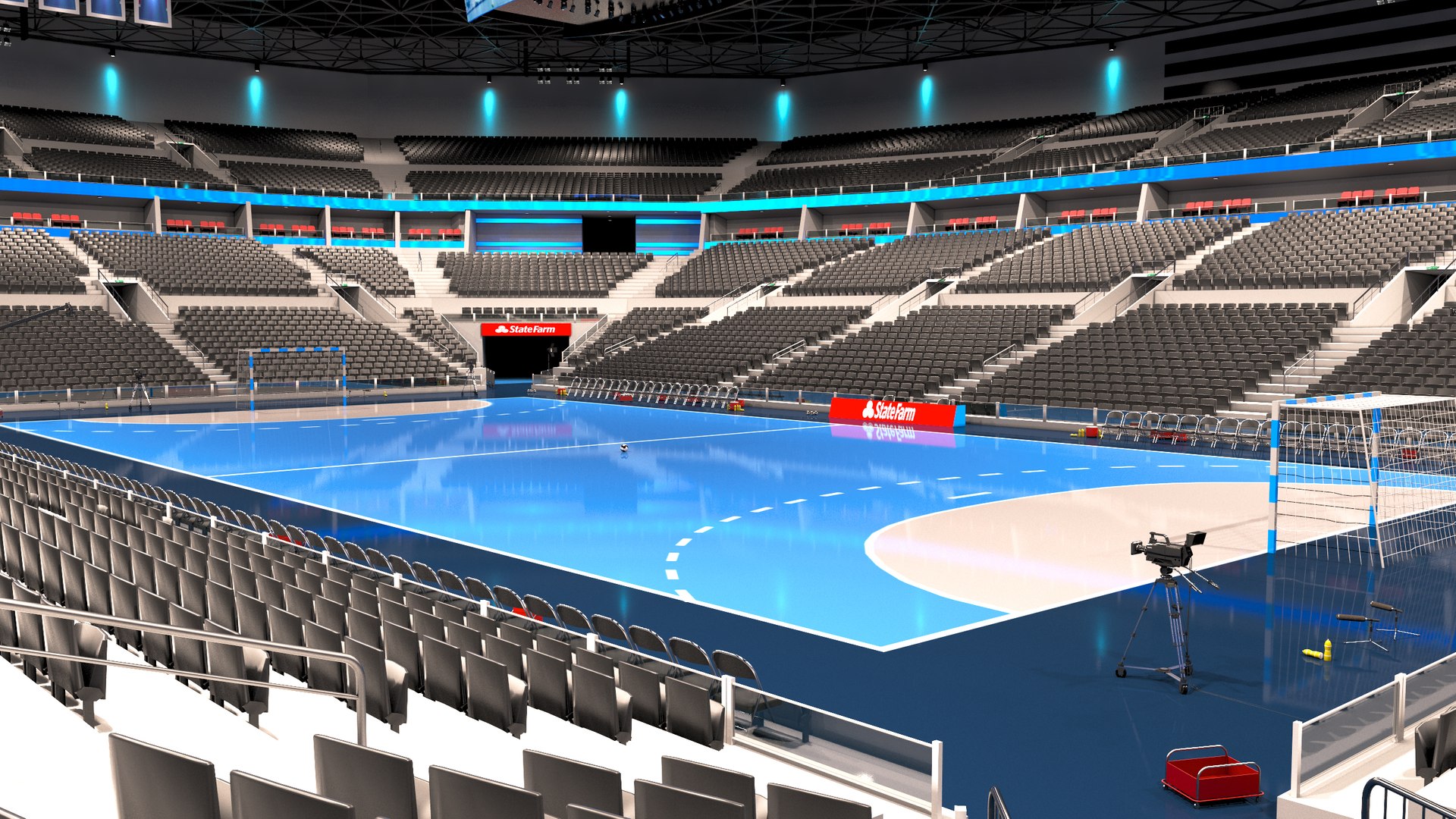 Handball arena ball 3D model - TurboSquid 1551209