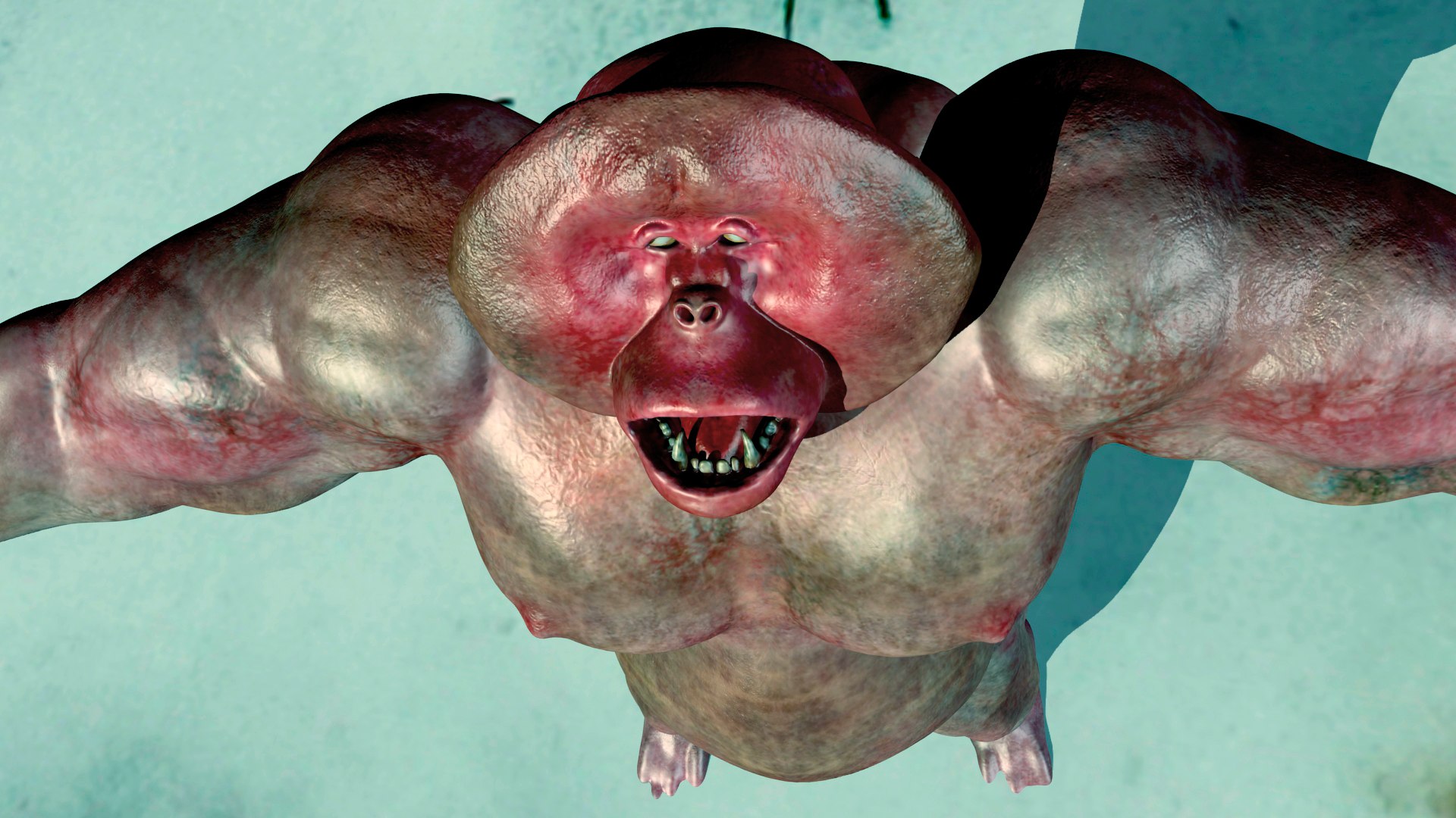 Yeti Monster 3d Model