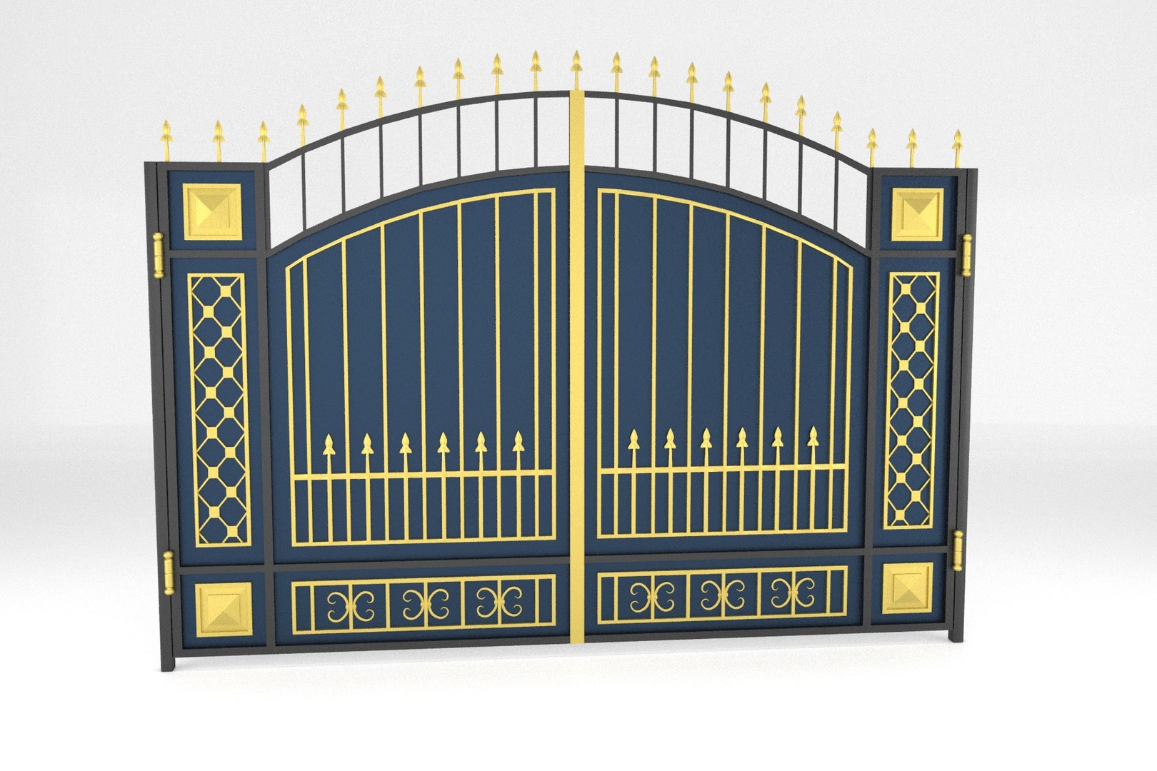 Iron Gate 3D Model - TurboSquid 1327760