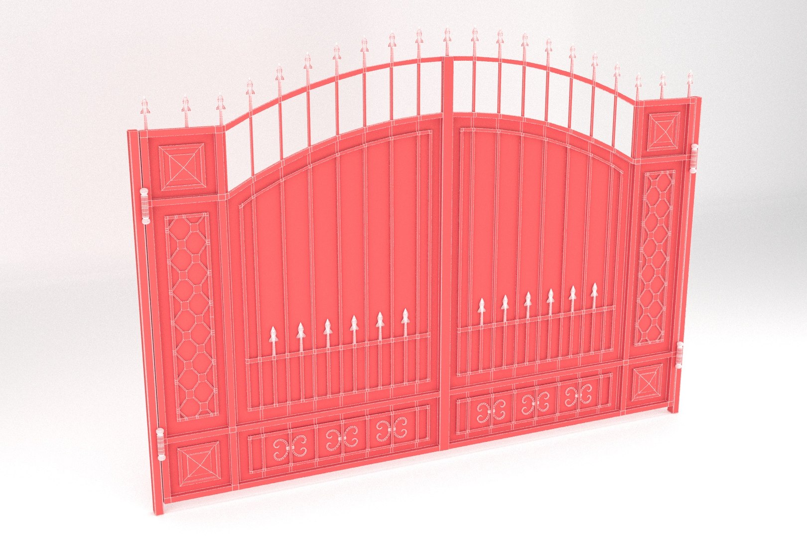 Iron Gate 3D Model - TurboSquid 1327760