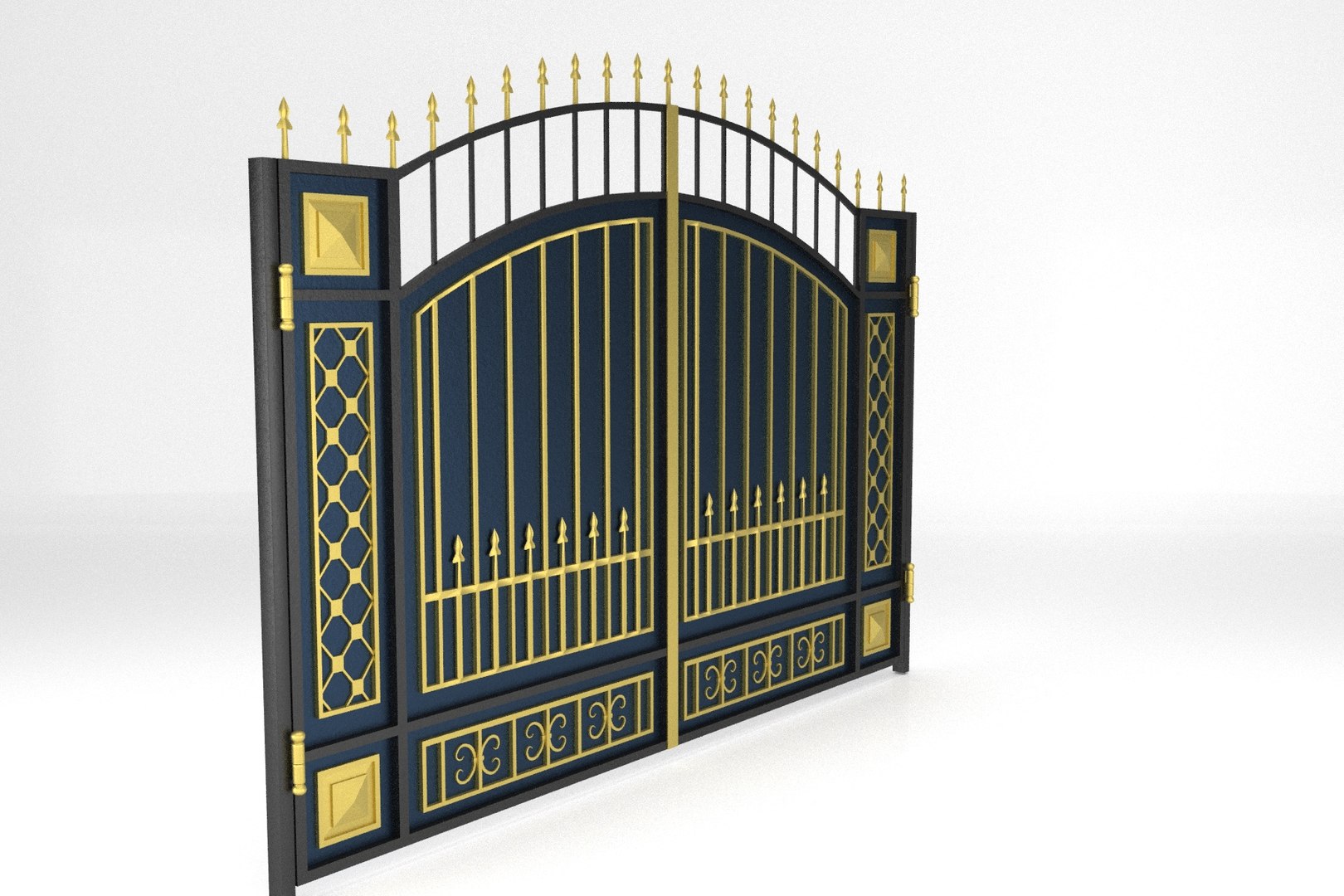 Iron Gate 3D Model - TurboSquid 1327760