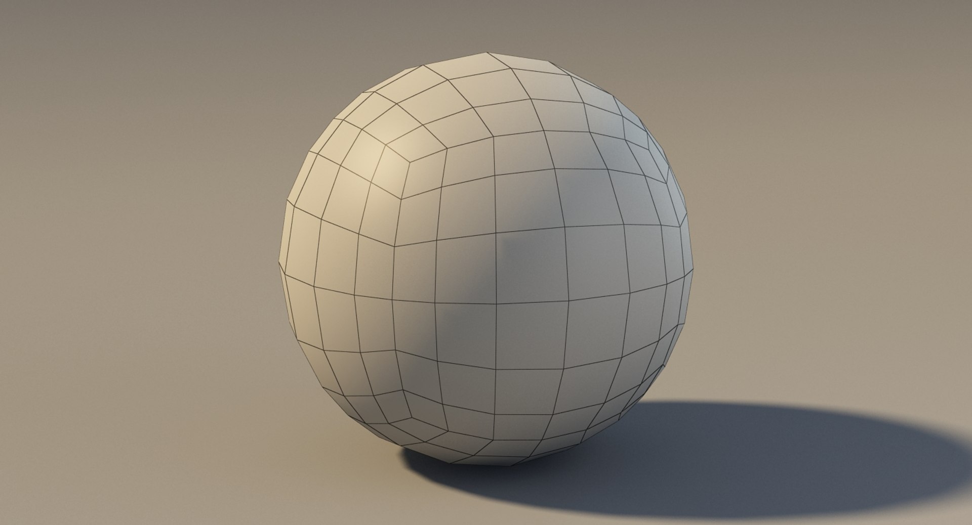 3d Model Ball Pbr