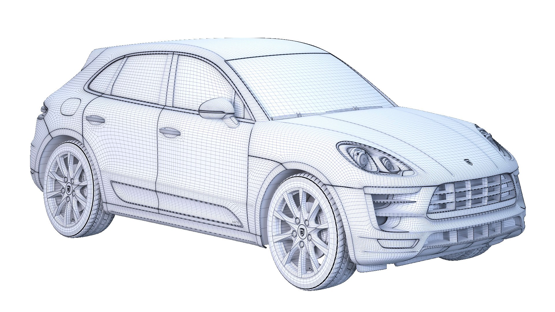 Porsche Macan 3D Model - TurboSquid 2337114
