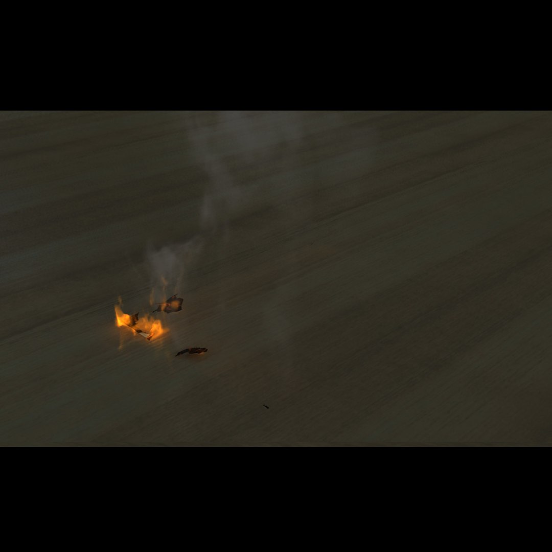 3d Model Of Fumefx Burning Paper