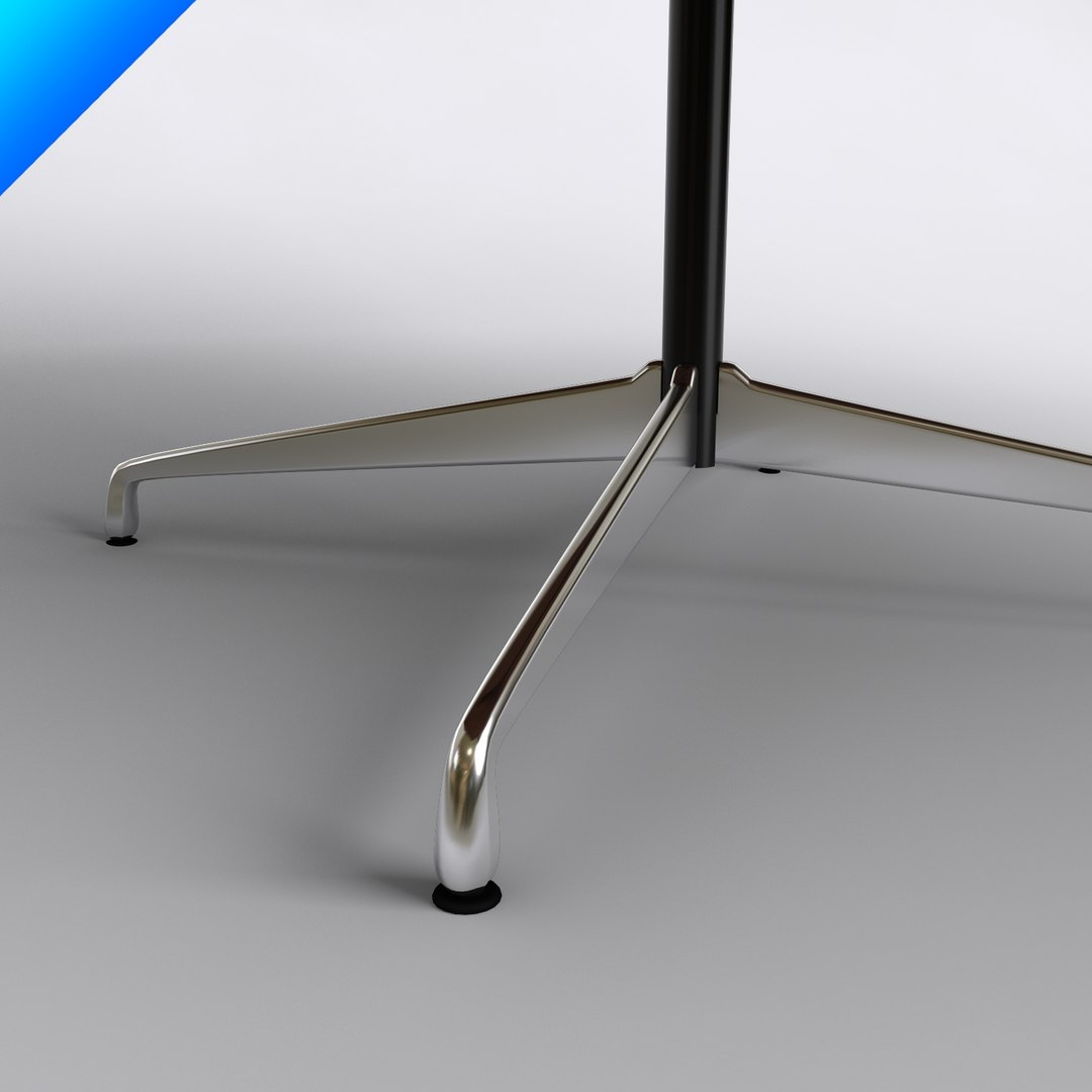 Charles Eames Table 3d 3ds