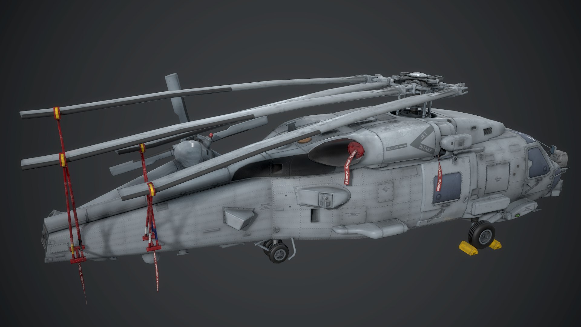 3D Sikorsky Mh-60r Model - TurboSquid 1551594