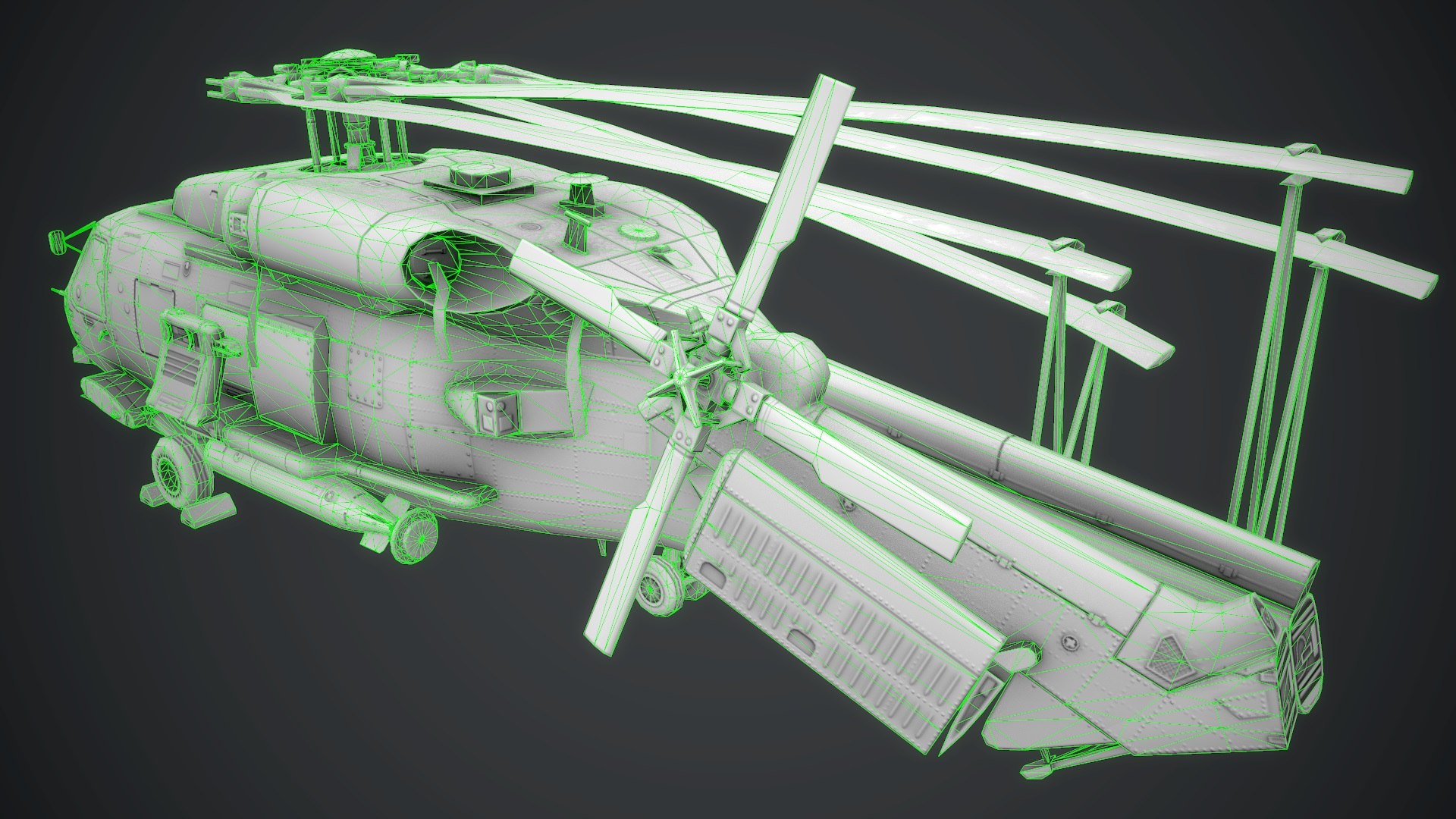 3D sikorsky mh-60r model - TurboSquid 1551594