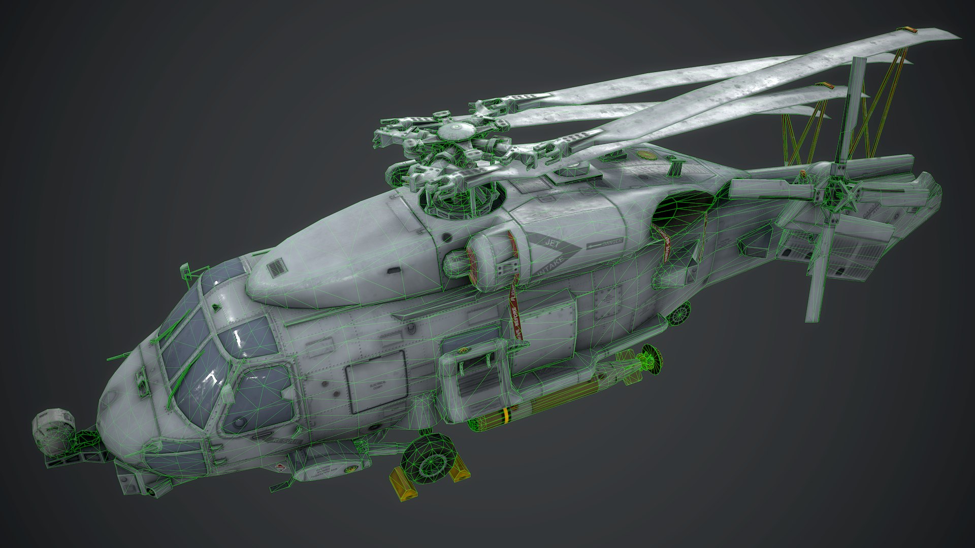 3D Sikorsky Mh-60r Model - TurboSquid 1551594