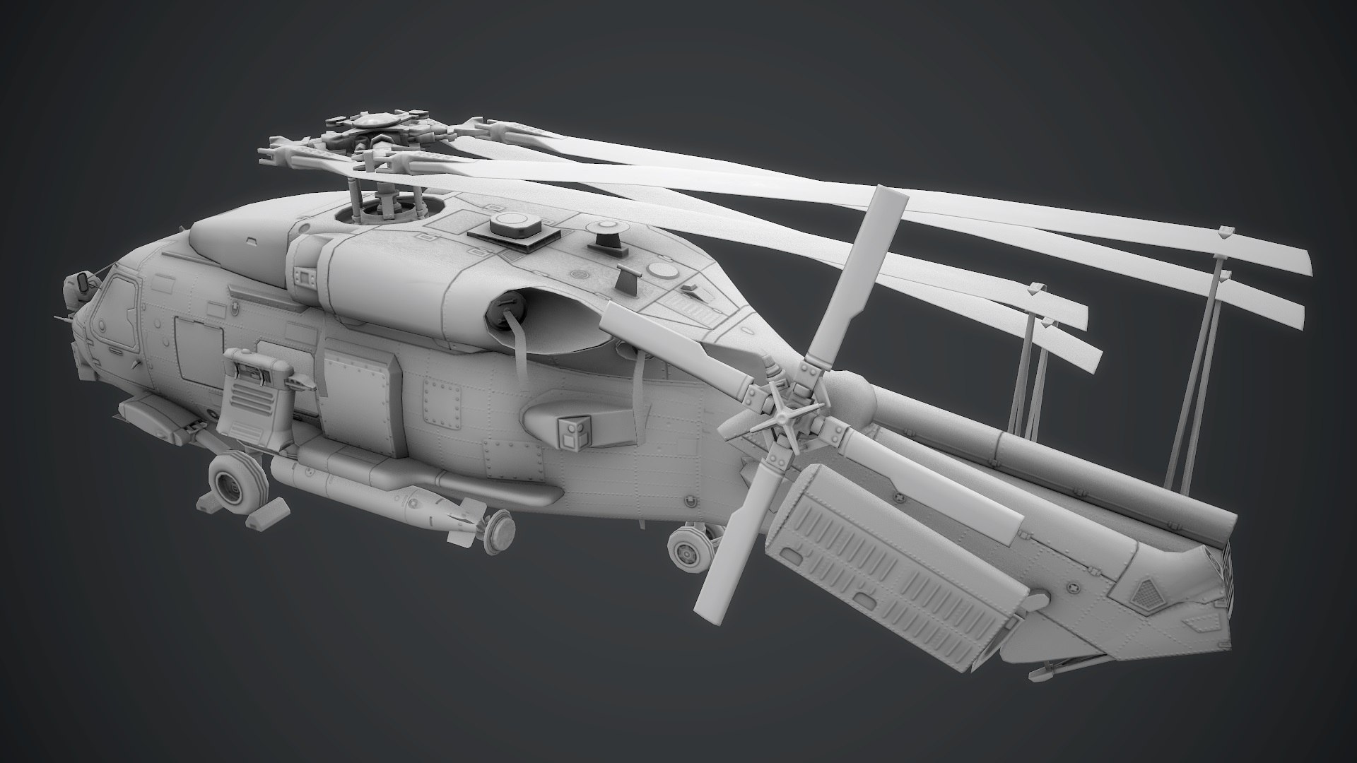 3D Sikorsky Mh-60r Model - TurboSquid 1551594