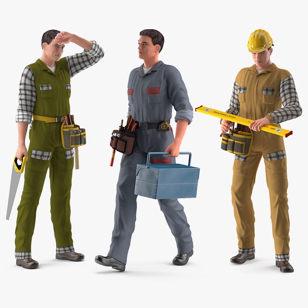 Construction Worker 3D Models for Download | TurboSquid