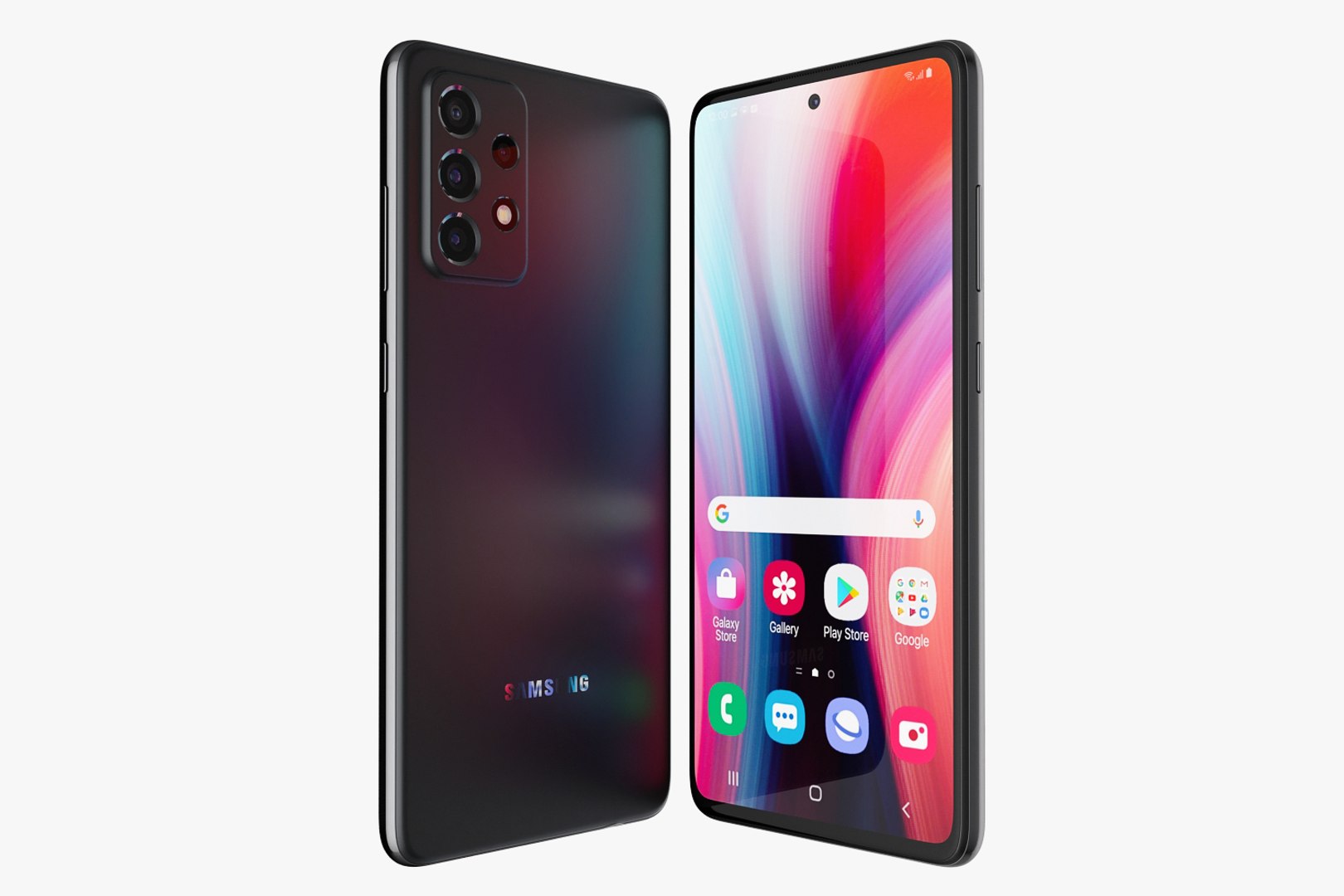 Samsung Galaxy A72 Model - TurboSquid 1694271