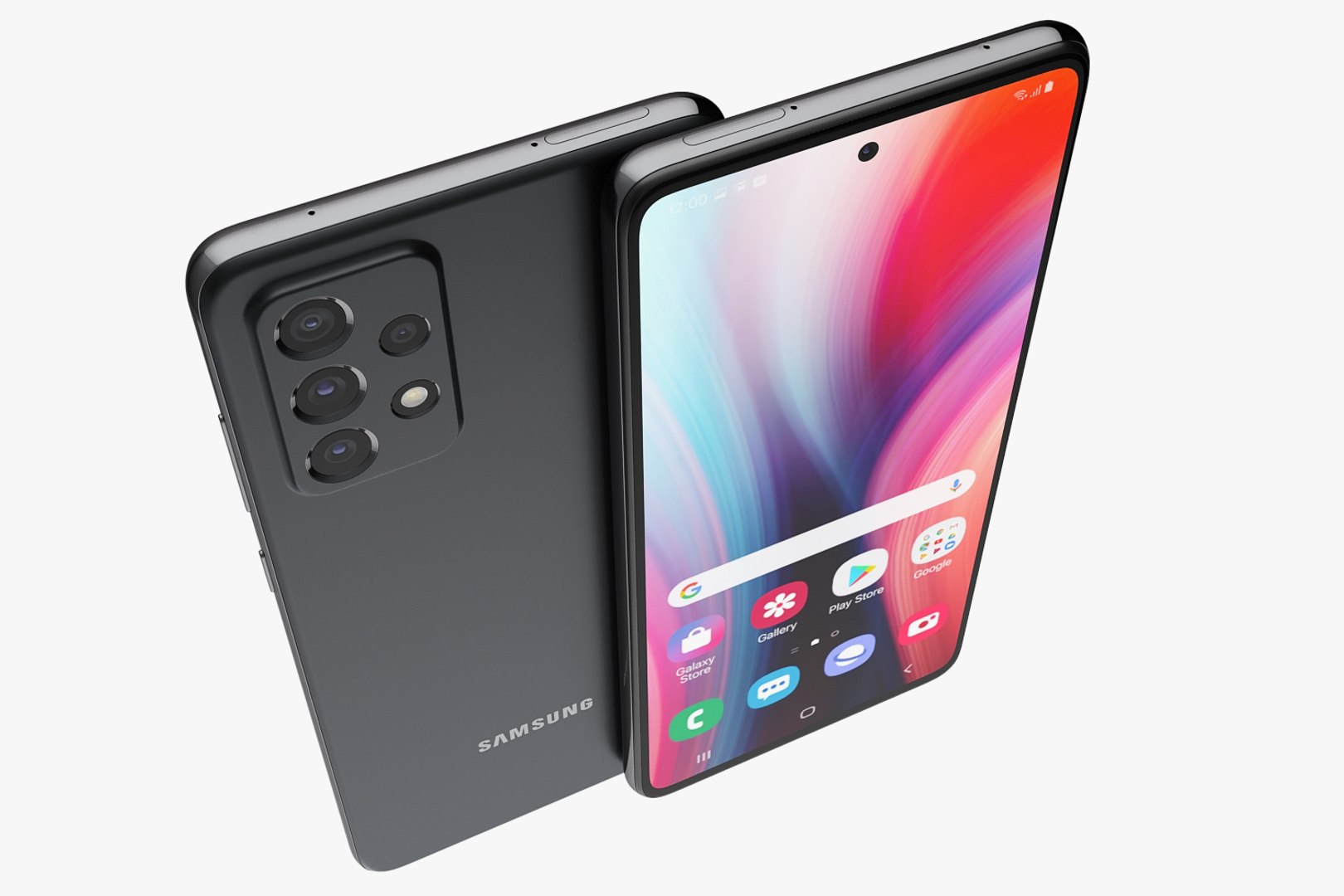 Samsung Galaxy A72 Model - TurboSquid 1694271