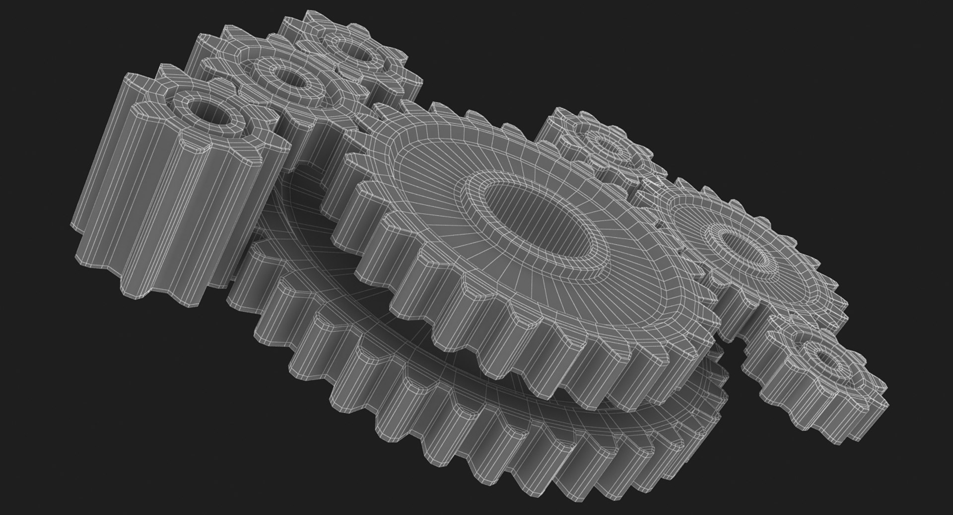 3D Realistic Gear Machinery - TurboSquid 1196648