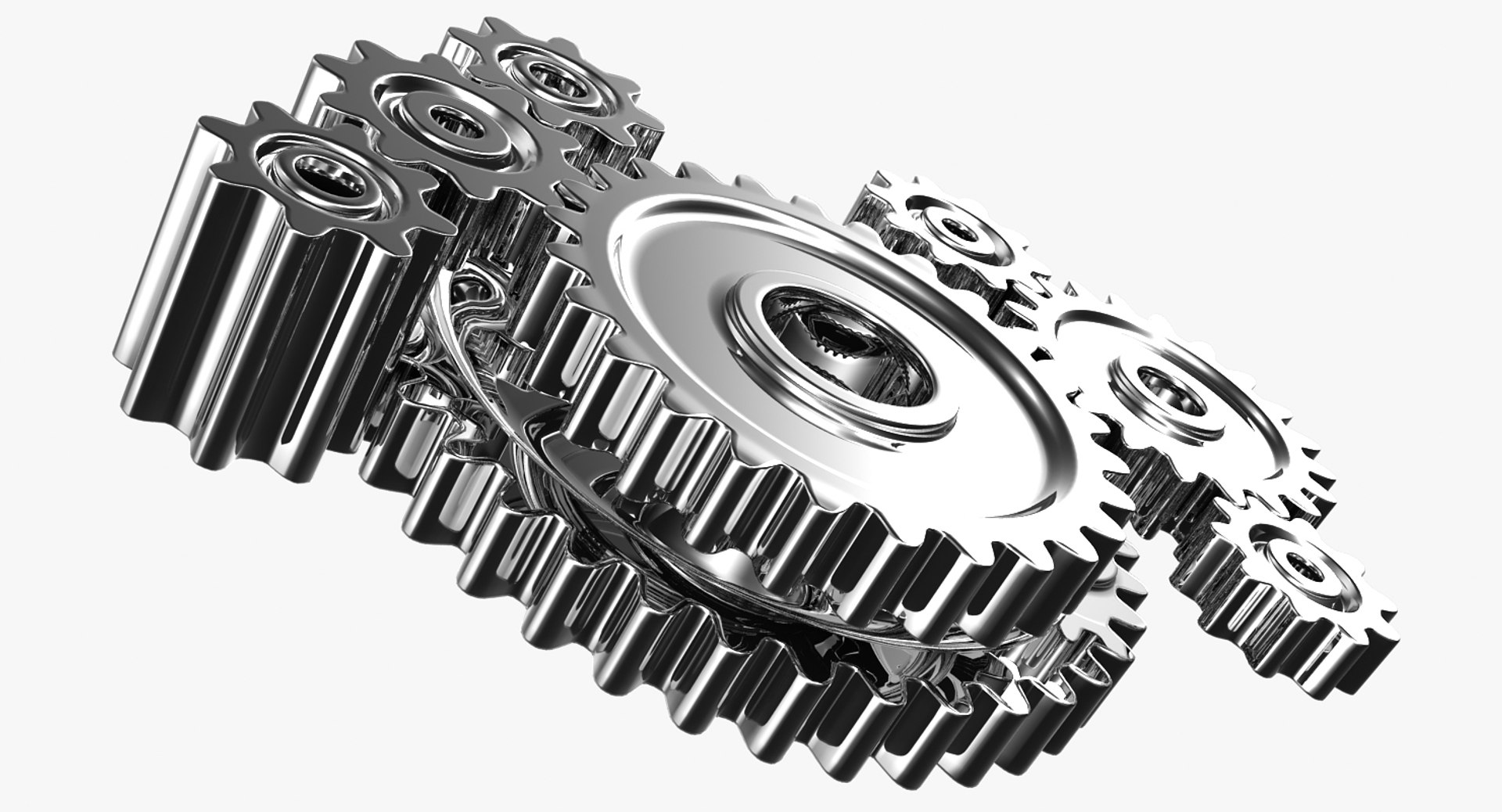 3D Realistic Gear Machinery - TurboSquid 1196648