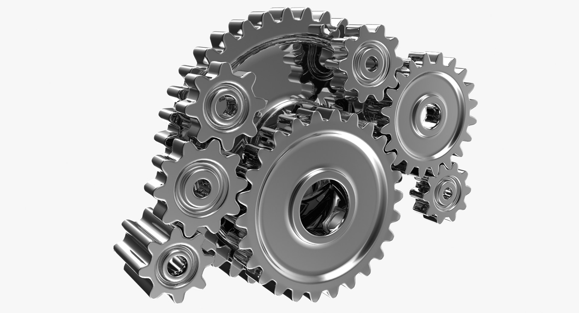 3D realistic gear machinery - TurboSquid 1196648