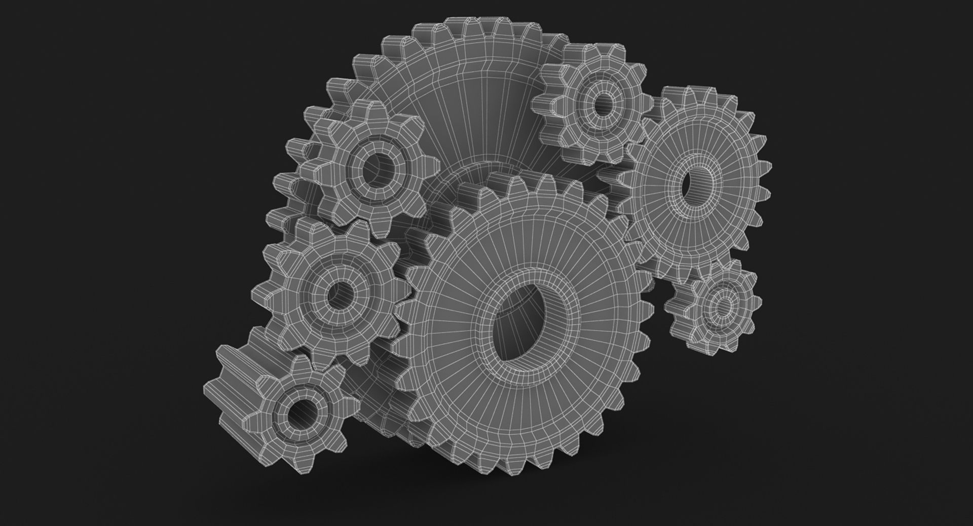 3D realistic gear machinery - TurboSquid 1196648