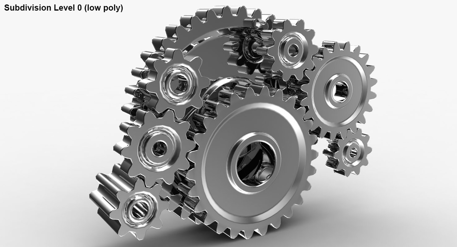 3D realistic gear machinery - TurboSquid 1196648