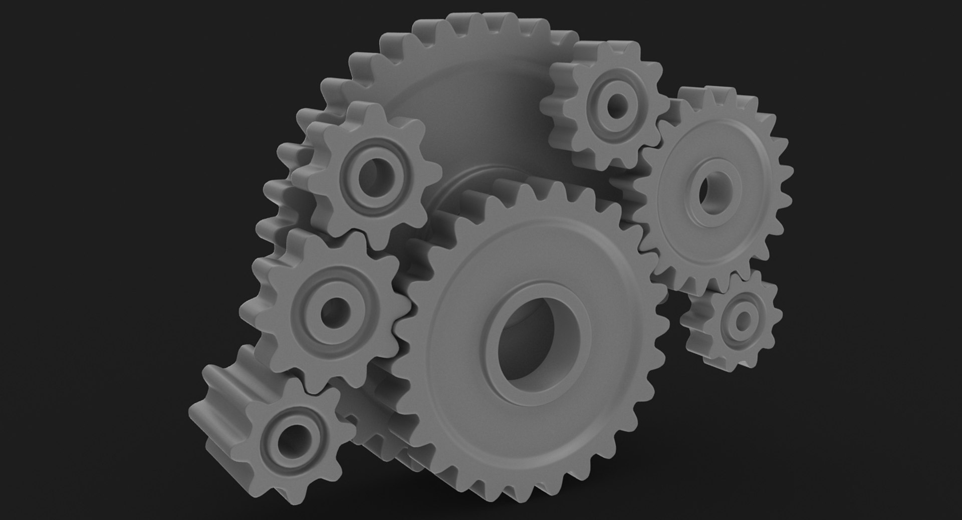 3D realistic gear machinery - TurboSquid 1196648